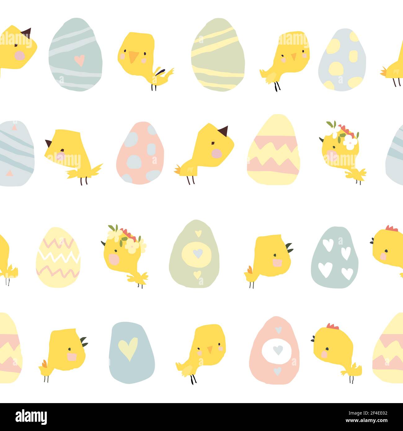 Chicks pattern Stock Vector Images - Alamy