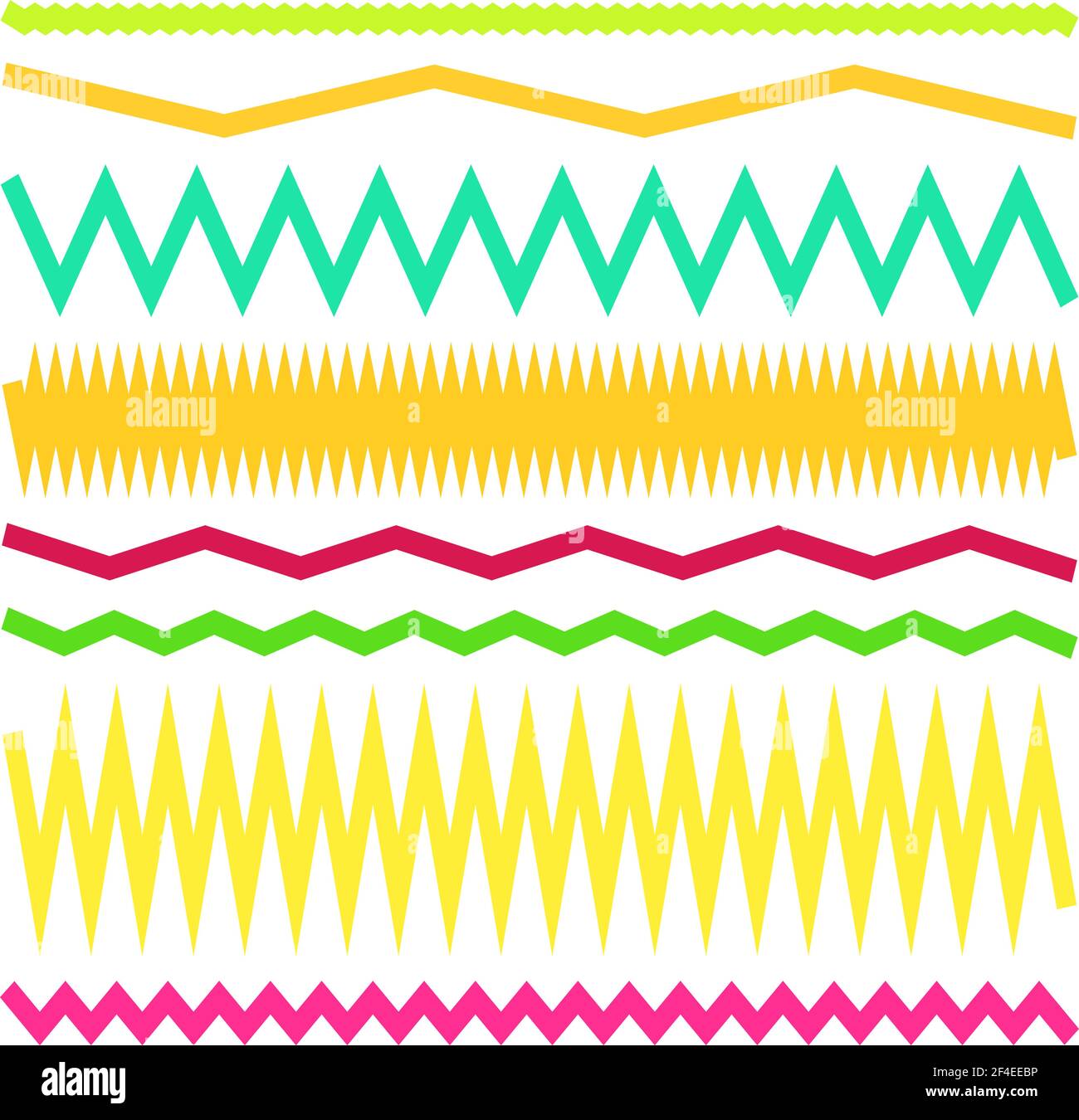 Jagged ridge lines Stock Vector Images - Alamy