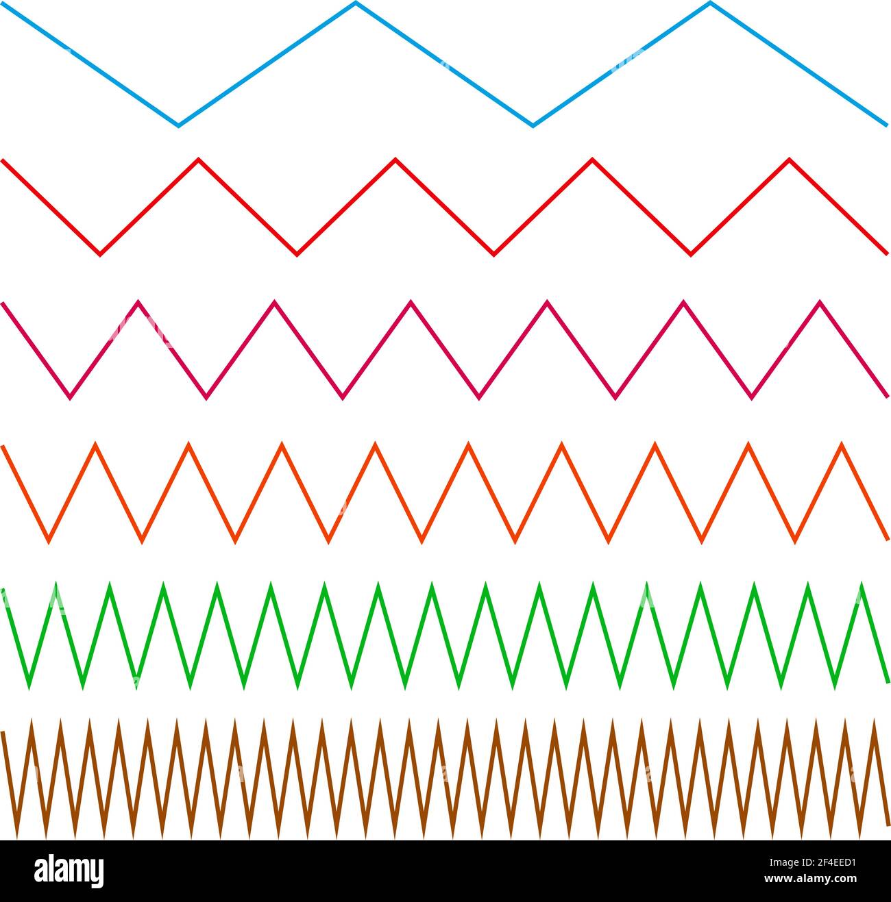 Jagged ridge lines Stock Vector Images - Alamy