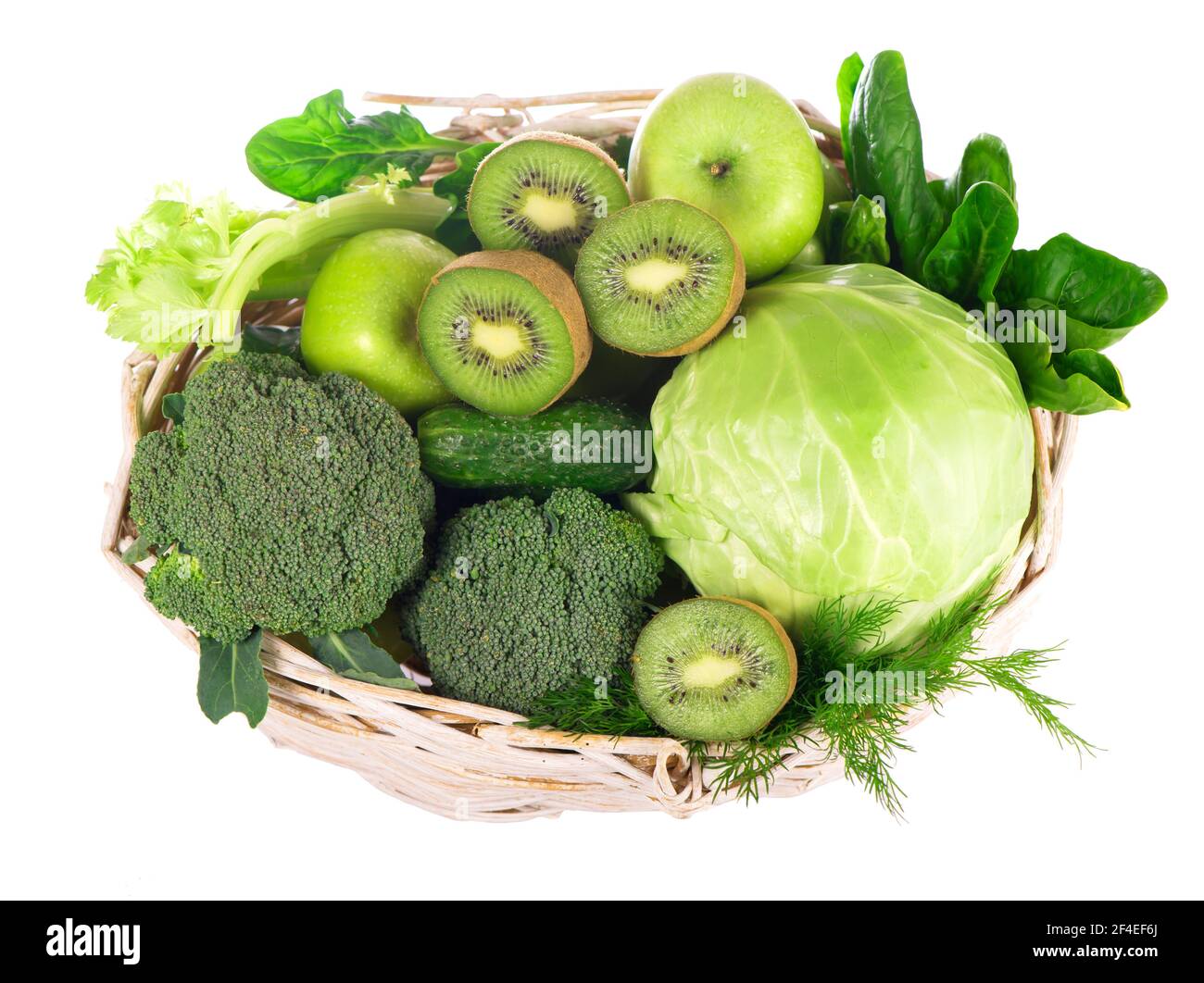 fresh vegetables with leaves isolated on white background Stock Photo ...