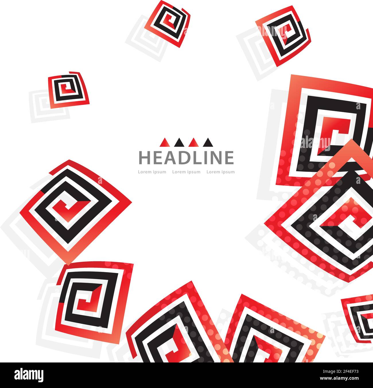 Brochure colorful header layout background template design Stock Vector ...