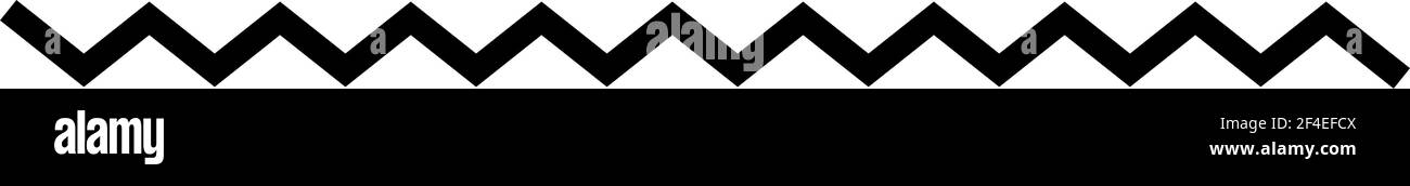 Wavy, waving, wave lines. Zig-zag, criss-cross lines vector ...