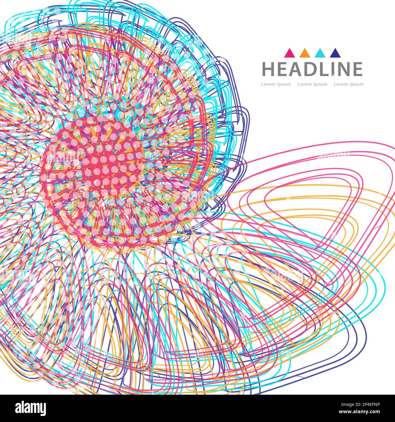 Brochure colorful header layout background template design Stock Vector ...