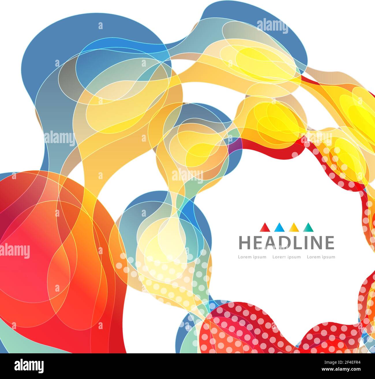 Brochure colorful header layout background template design Stock Vector ...