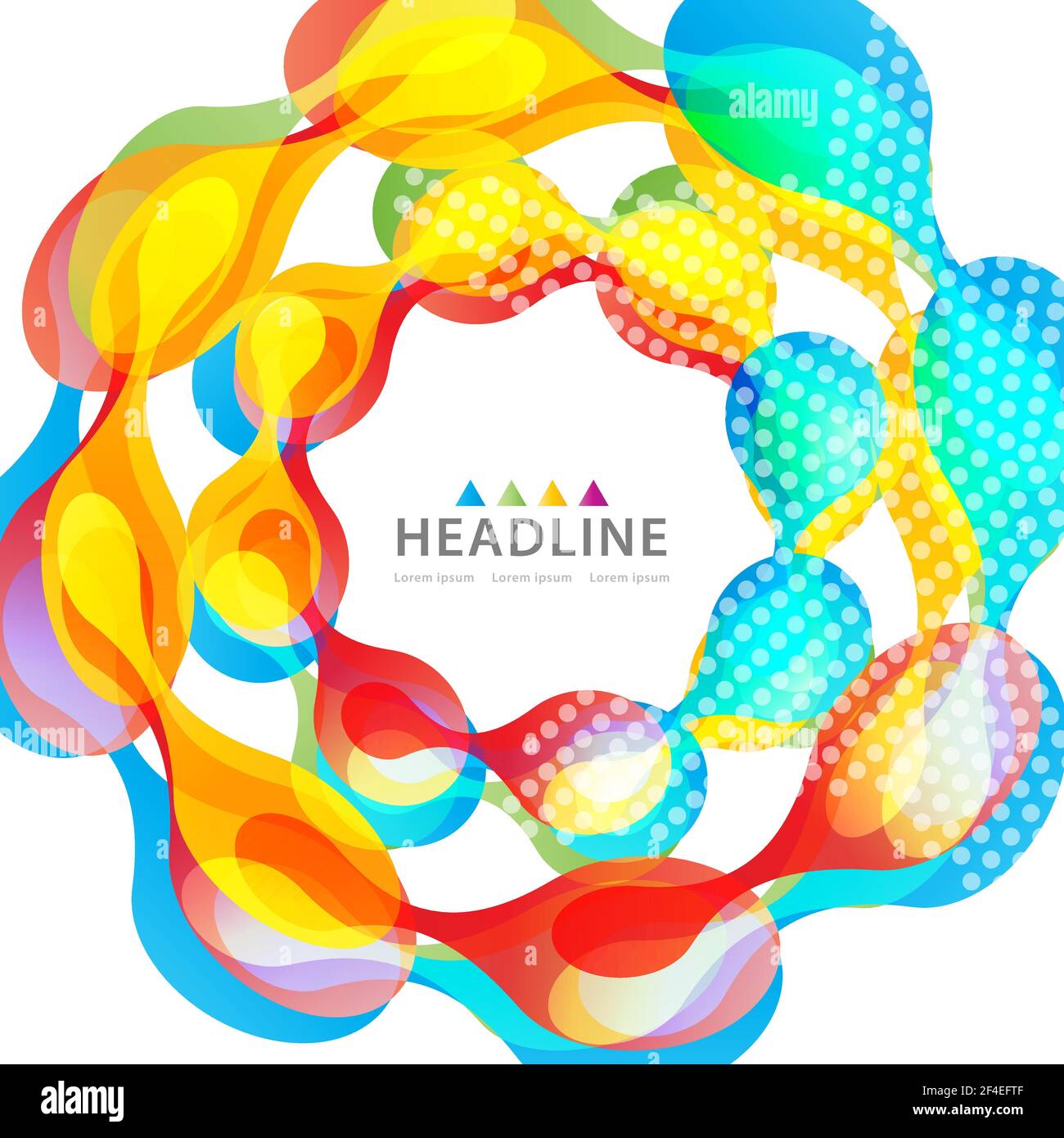 Brochure colorful header layout background template design Stock Vector ...