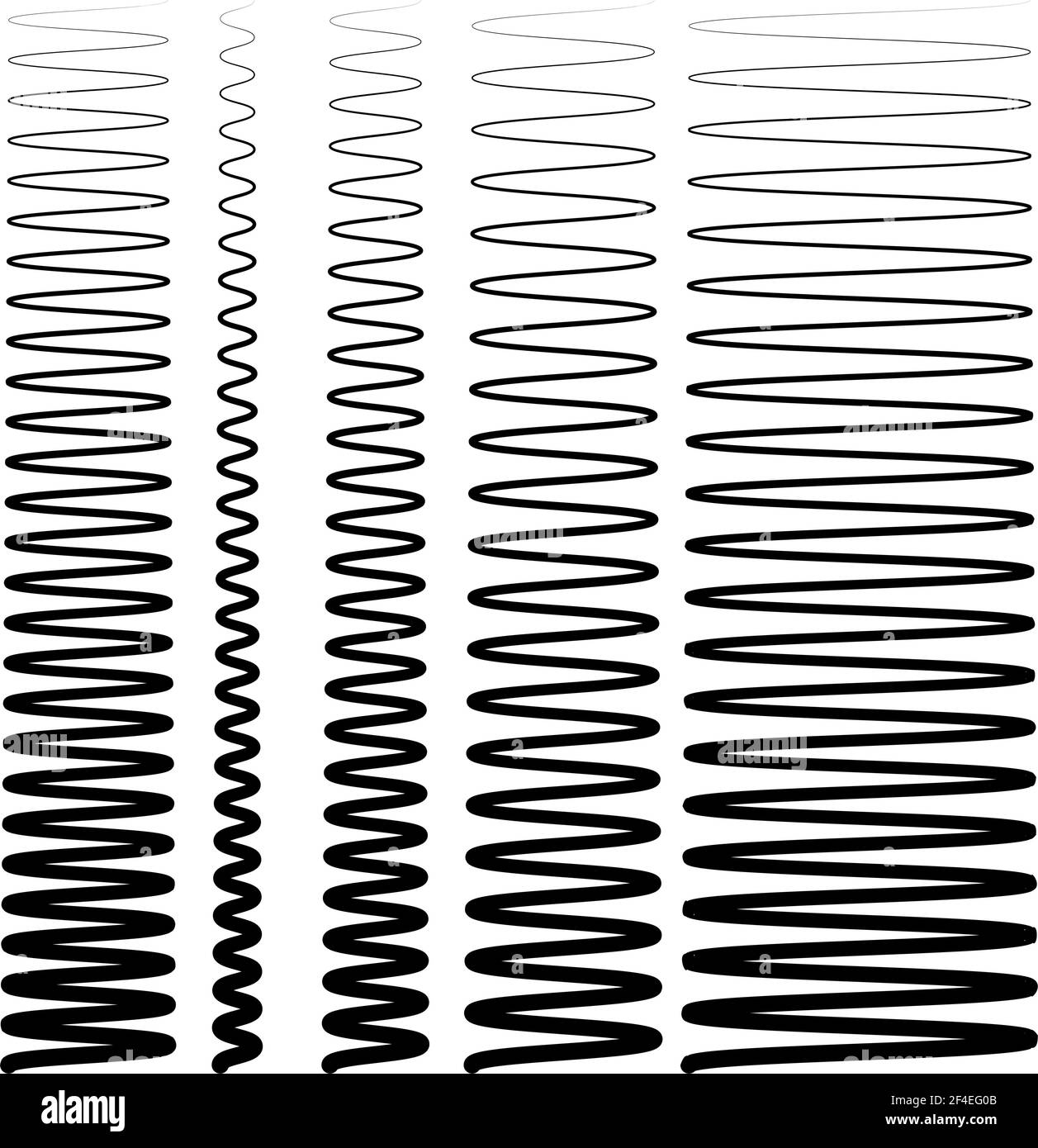 Wavy, waving, wave lines. Zig-zag, criss-cross lines vector ...