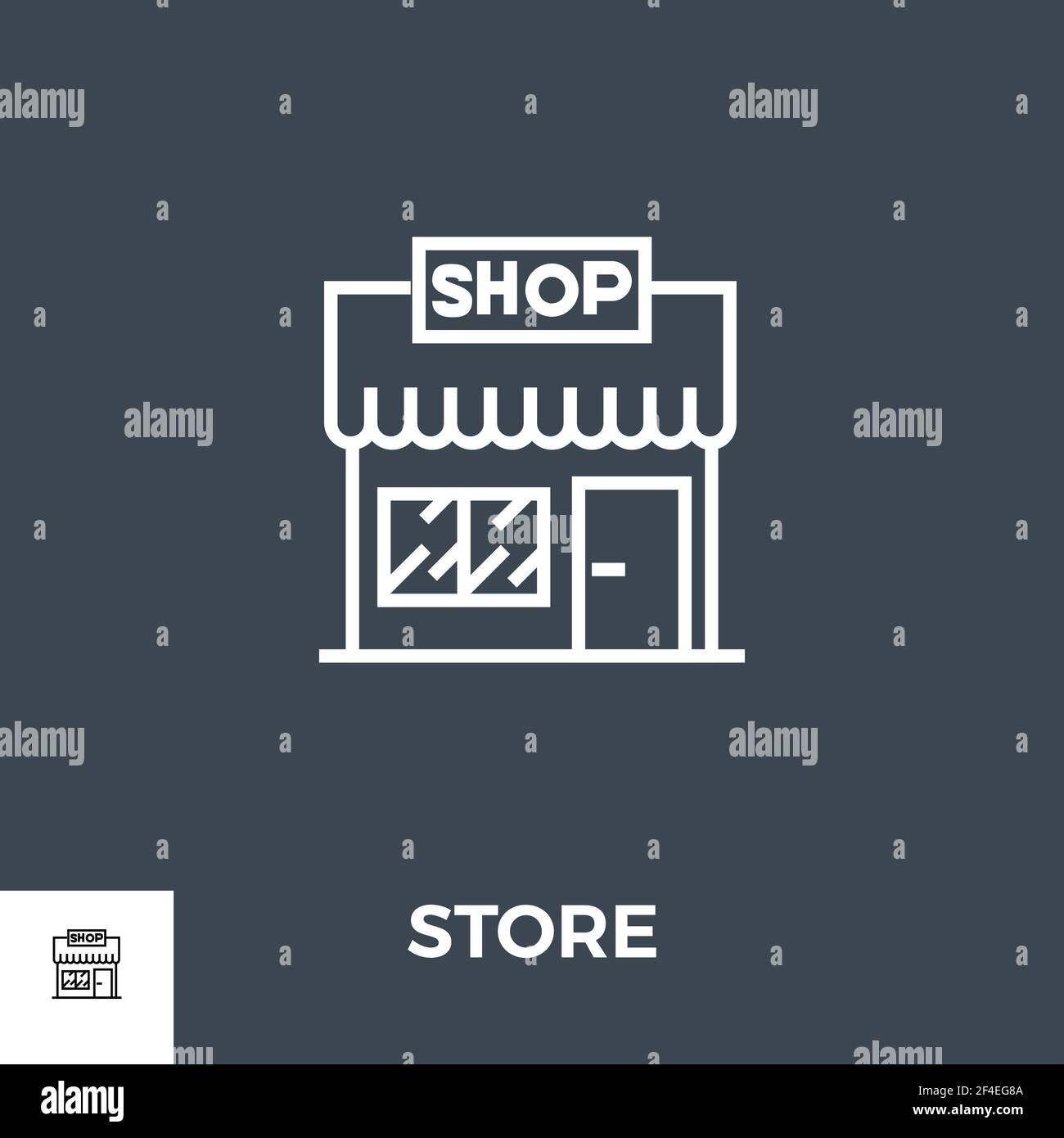 Town retail space Stock Vector Images - Alamy