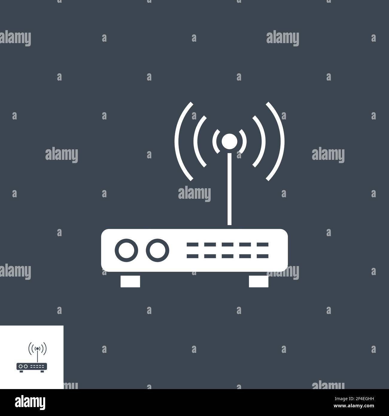 Router related vector glyph icon Stock Vector Image & Art - Alamy