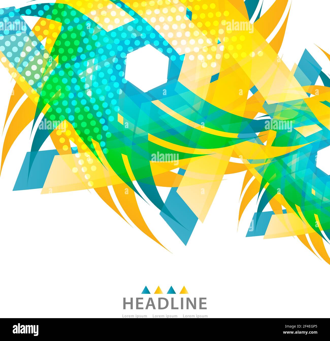 Brochure colorful header layout background template design Stock Vector ...