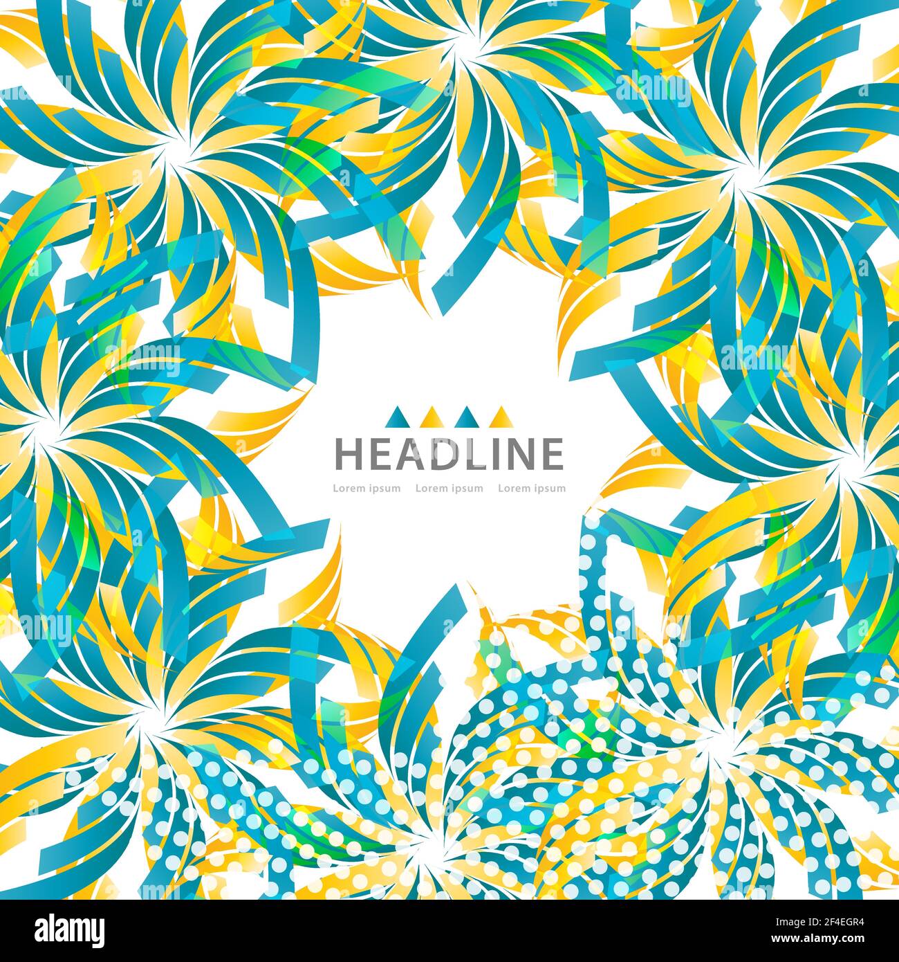 Brochure colorful header layout background template design Stock Vector ...