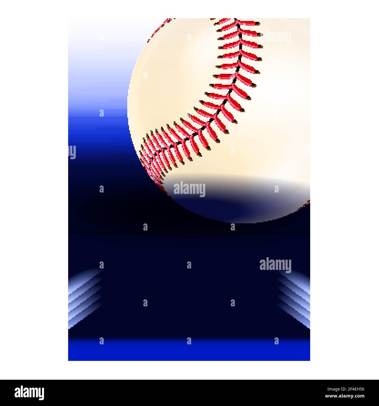 Baseball Stadium Sport League Flyer Banner Vector Stock Vector Image ...