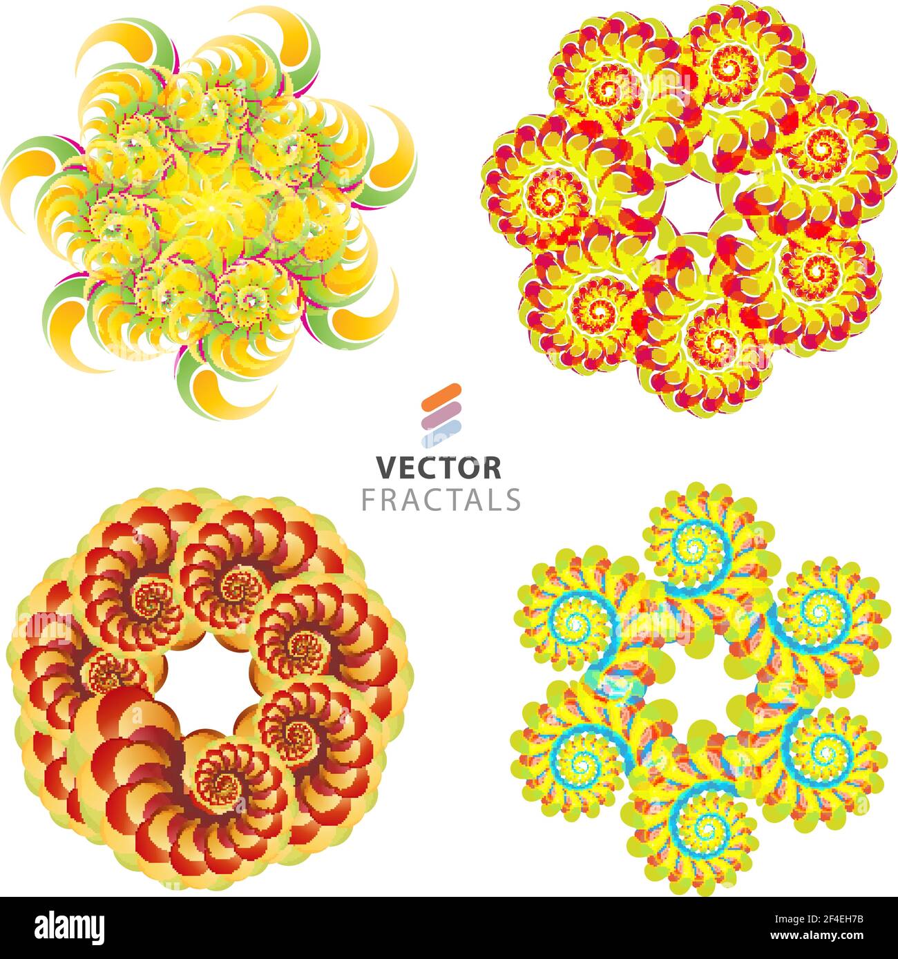 Fractal art Stock Vector Images - Alamy