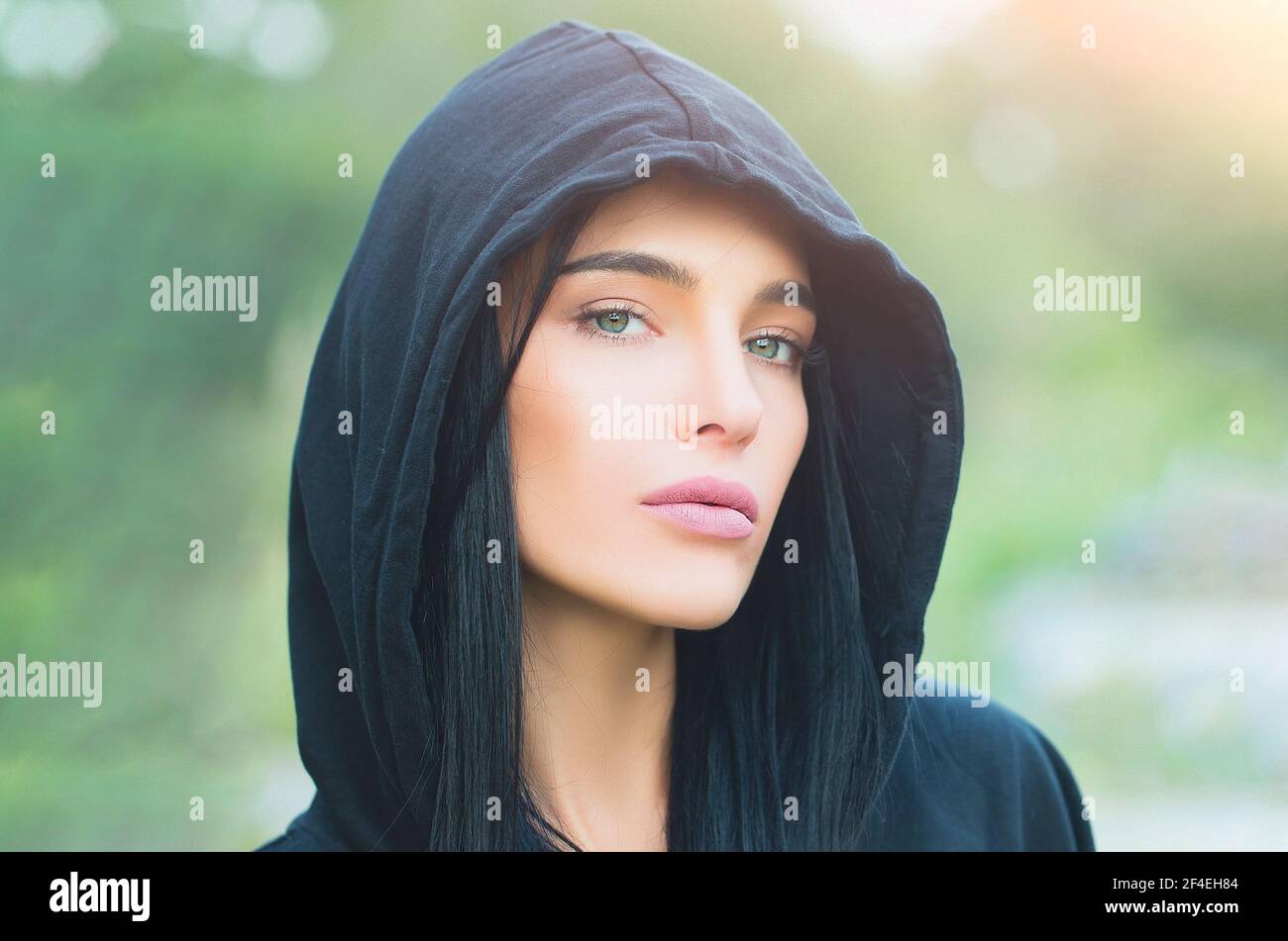 Beautiful girl. Beauty woman healthy skin concept natural makeup Stock ...