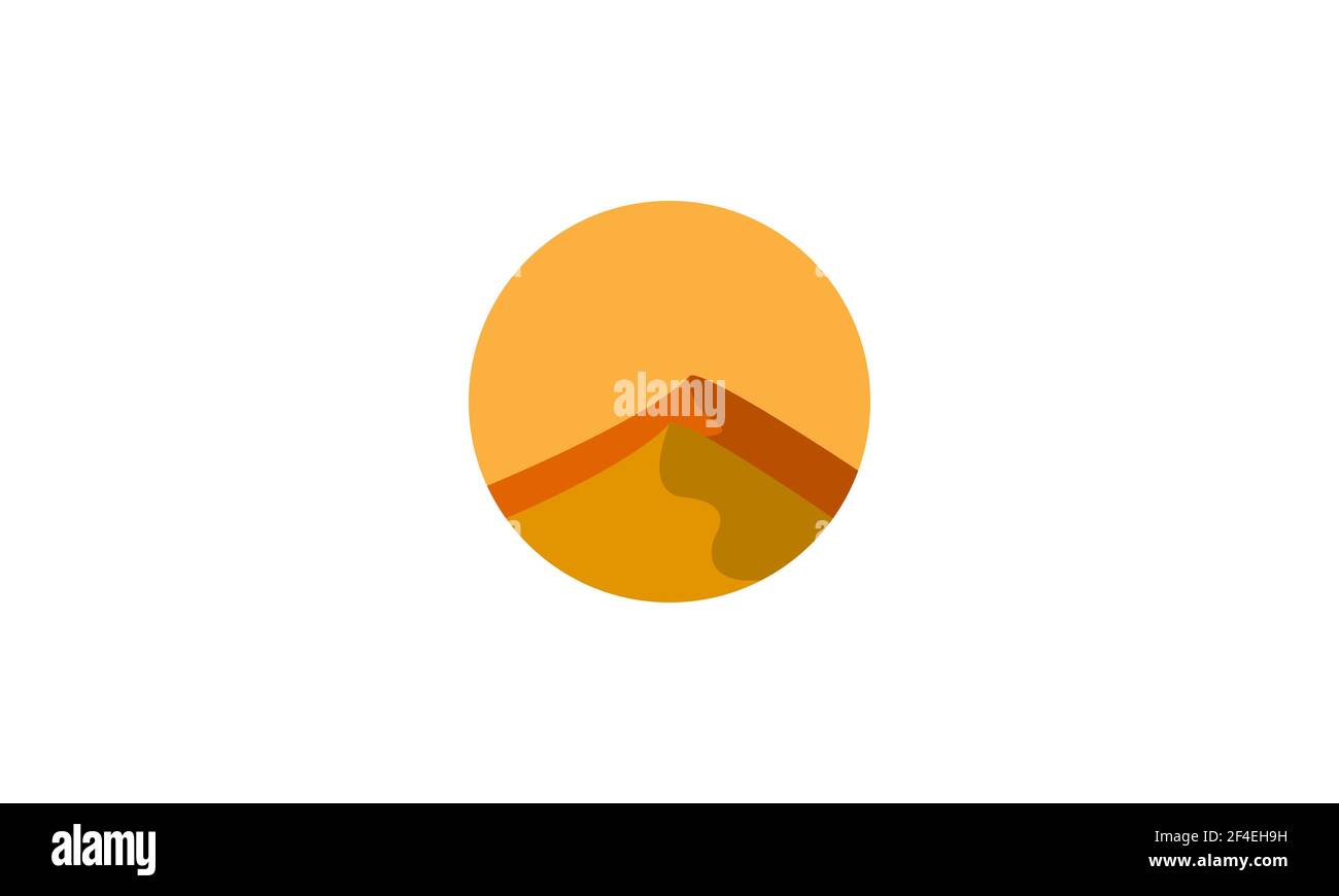 Barchan dunes Stock Vector Images - Alamy