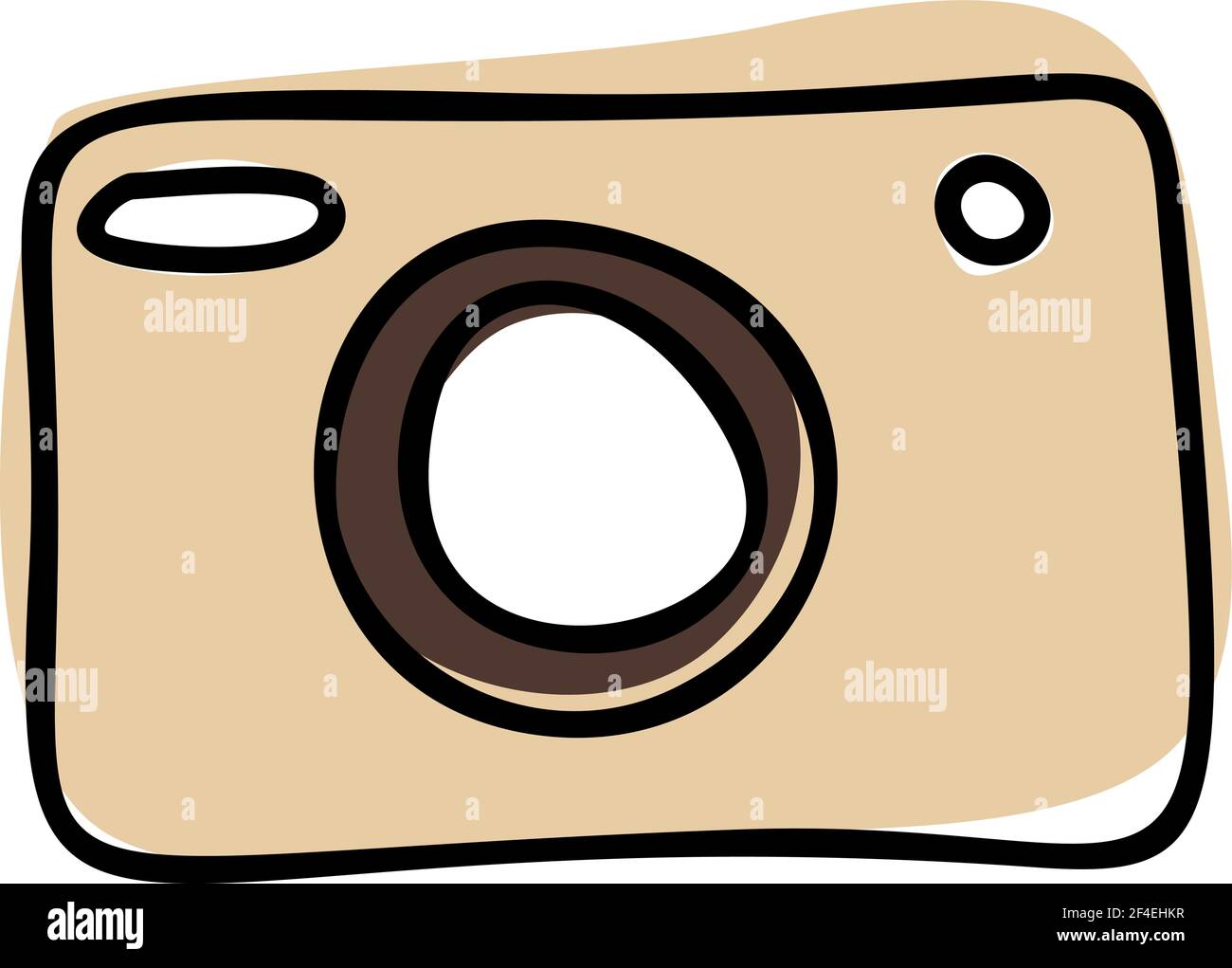 doodle Camera, Shooting equipment. Digital technology. Sketch icon ...