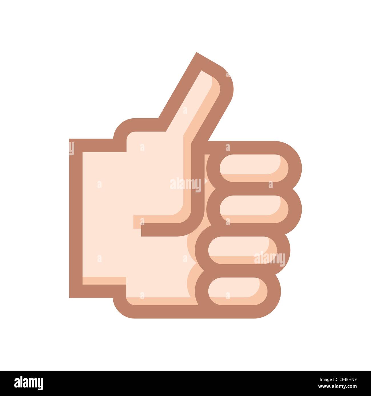 Stylized drawing of hands. Hands illustration. Hands icons. Vector ...