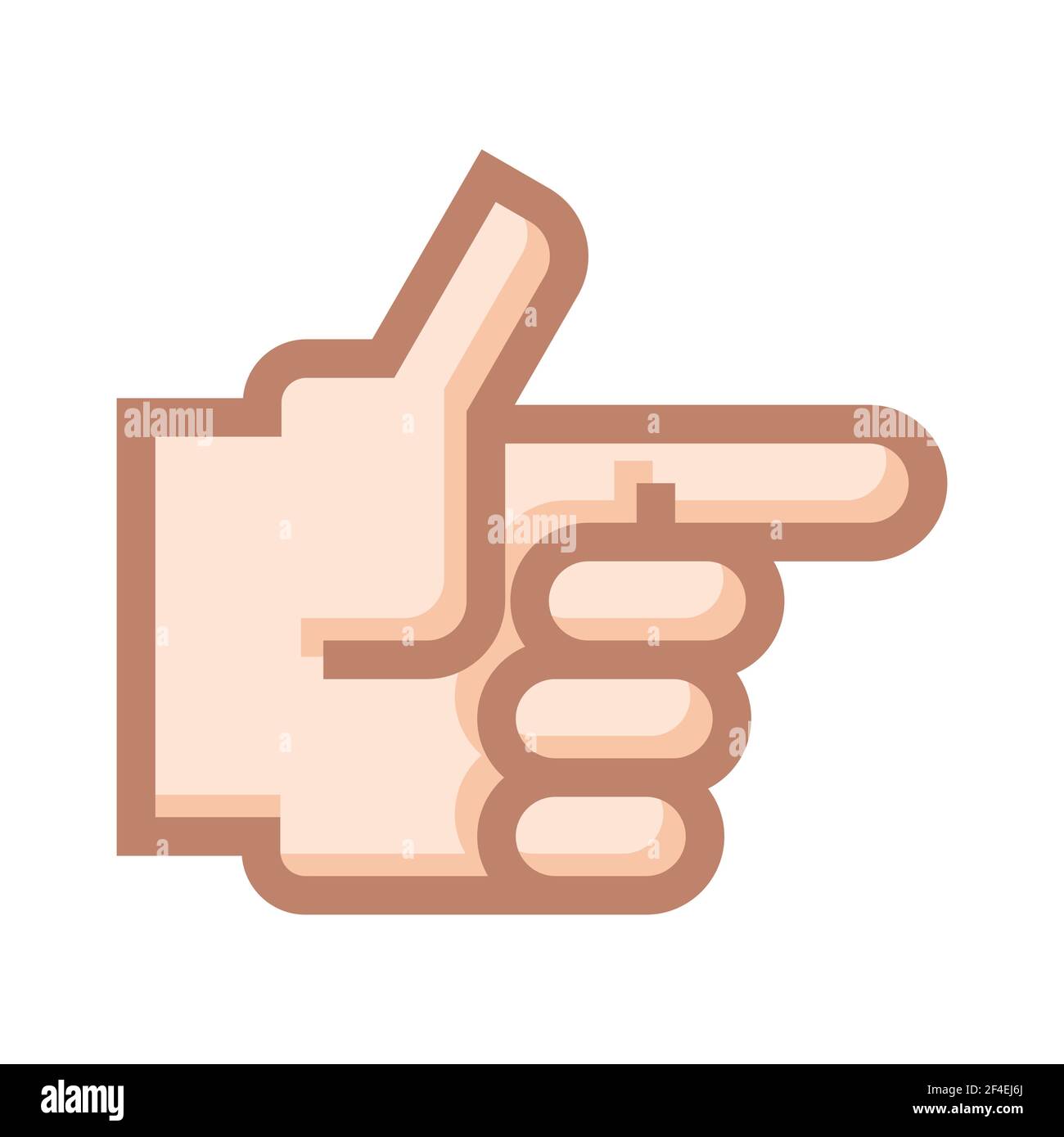 Stylized drawing of hands. Hands illustration. Hands icons. Vector ...