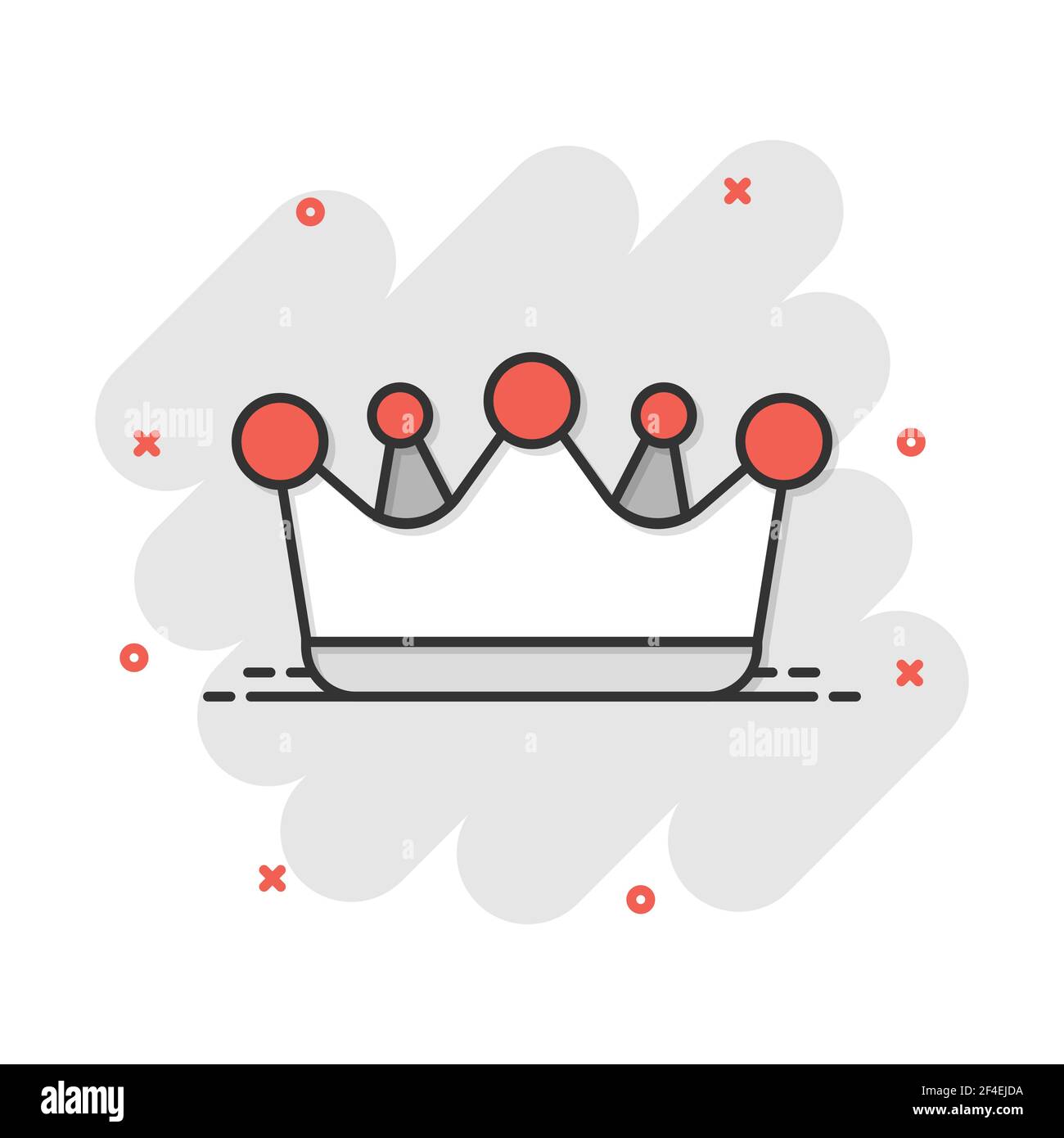 Crown pictogram icon hi-res stock photography and images - Alamy