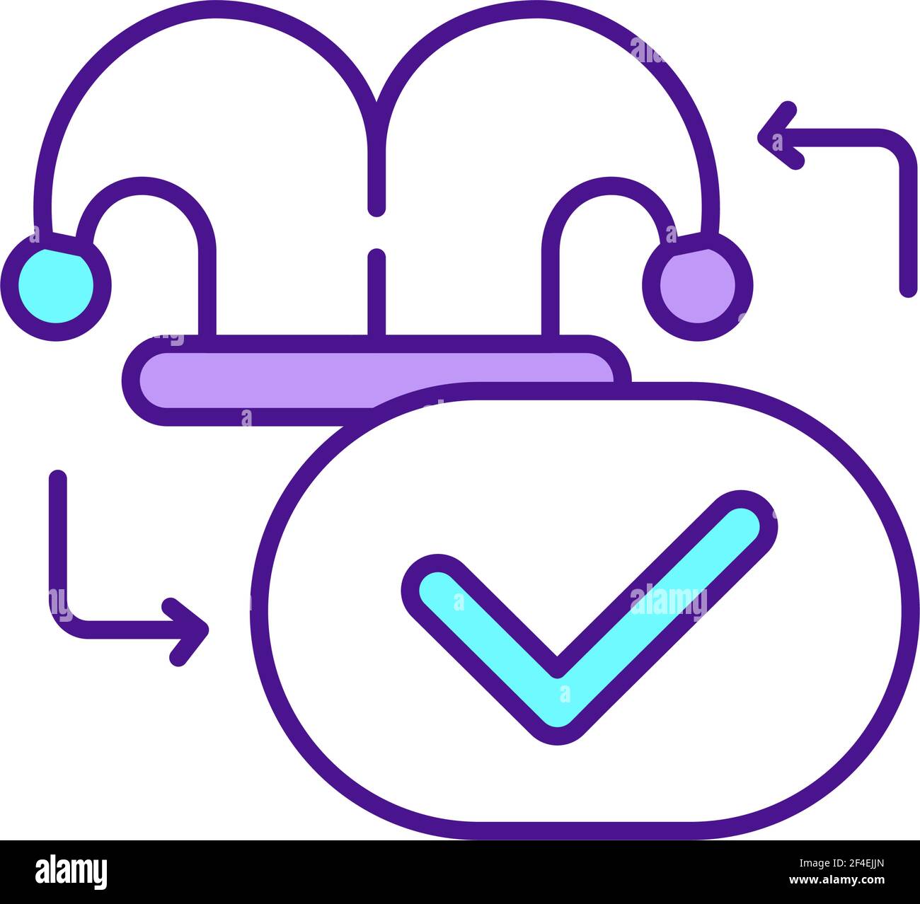 Infotainment RGB color icon Stock Vector Image & Art - Alamy