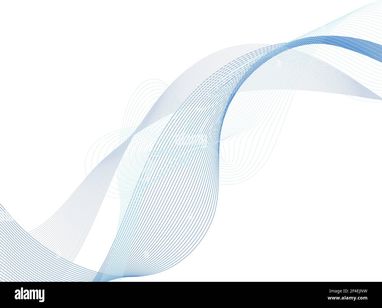 Water Lines Concept Design With Text Space. Elegant Cute Design Without ...