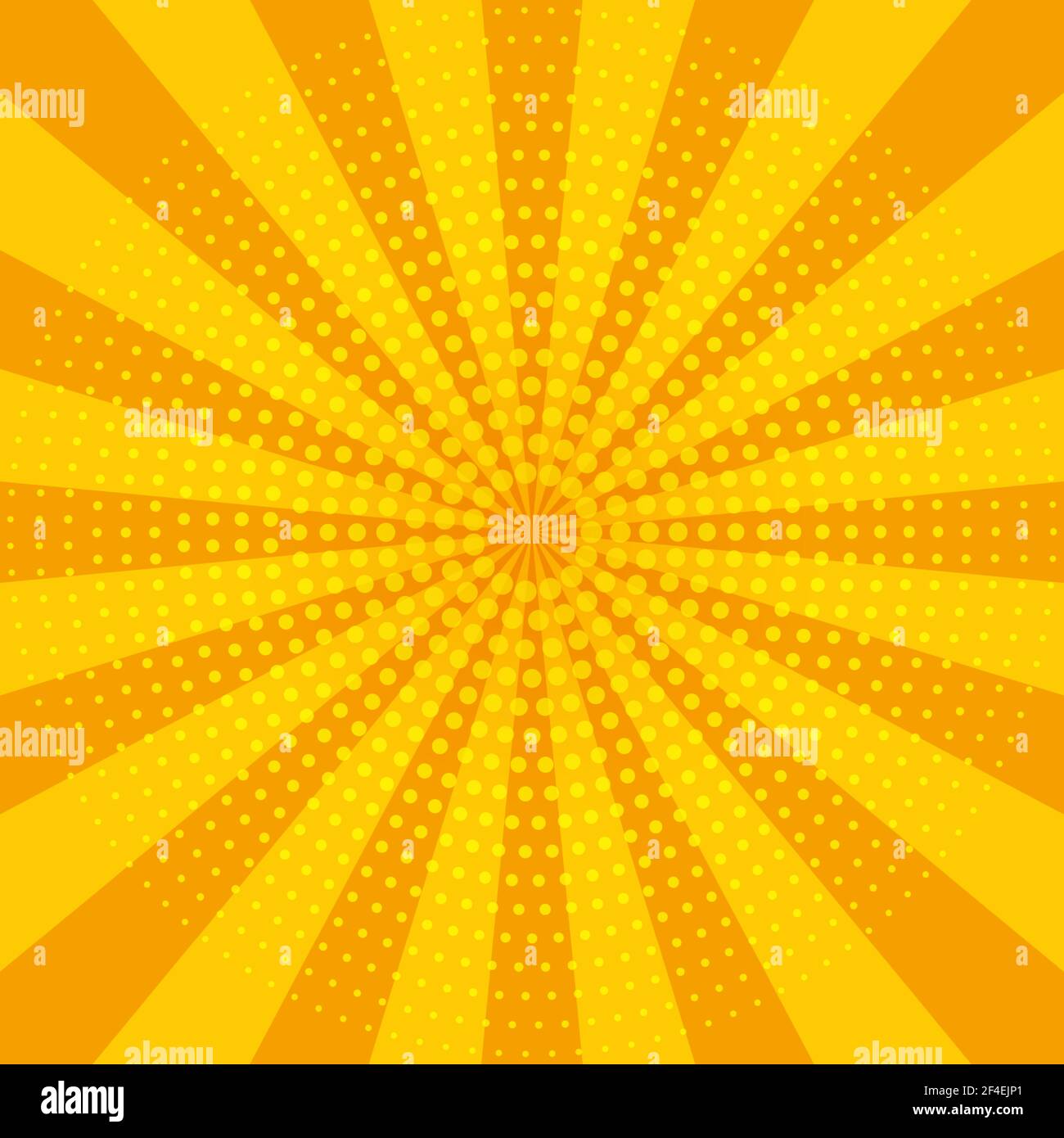 Abstract Yellow Sun Rays Summer Vector Sunray Illustration For Design