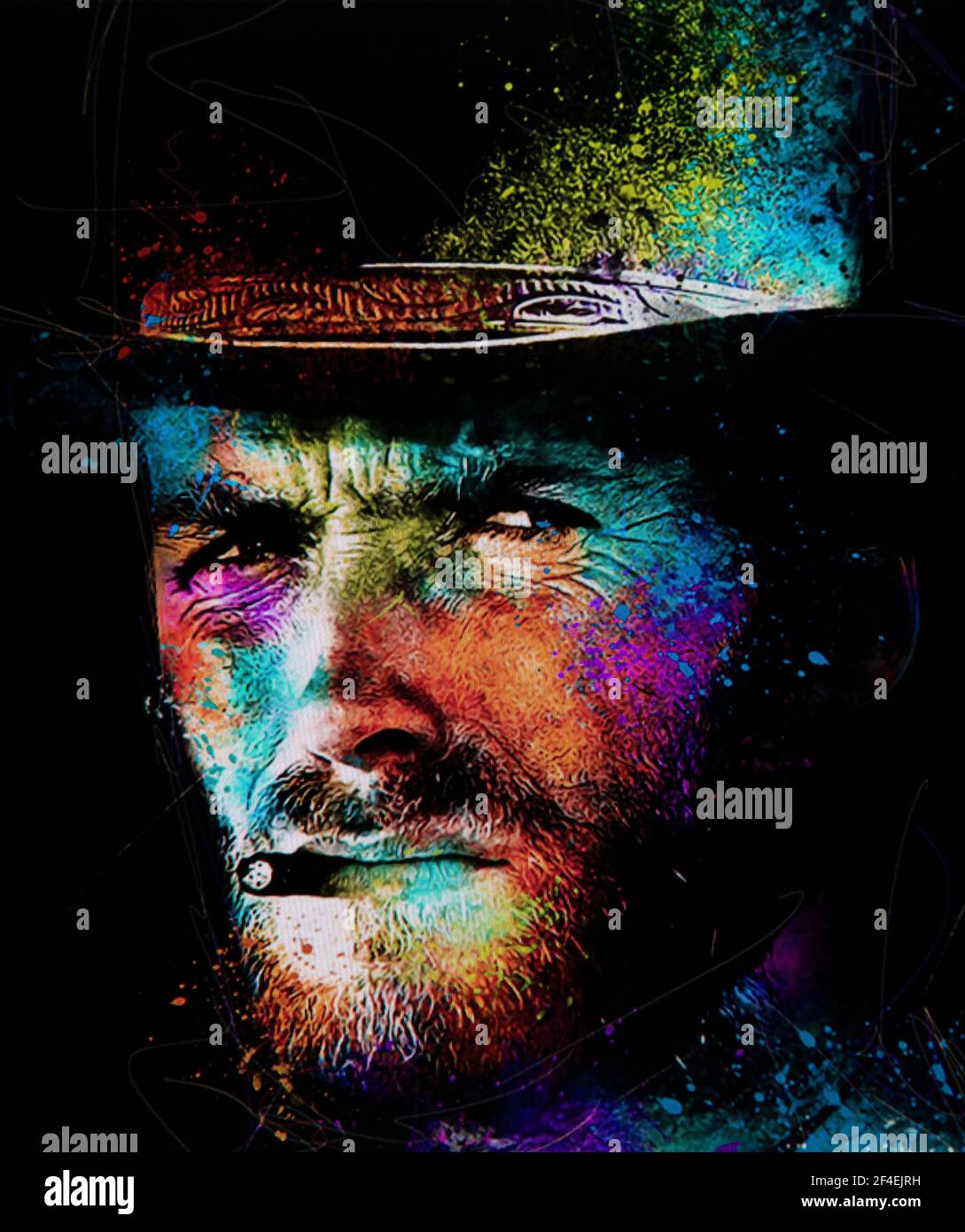 Clint Eastwood Cowboy Western High Resolution Stock Photography and ...
