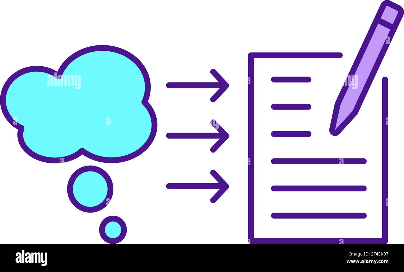 Reporting writing Stock Vector Images - Alamy