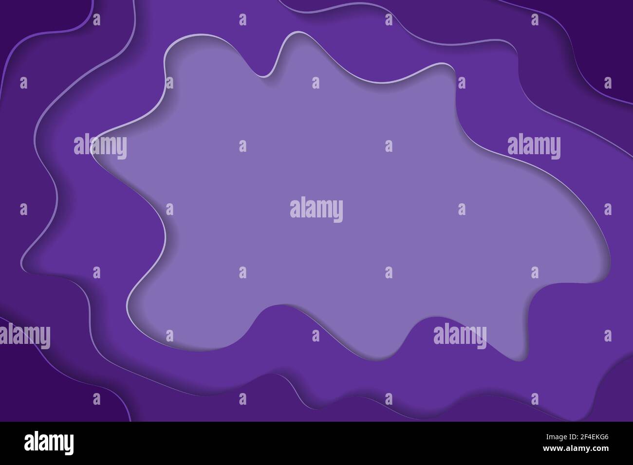 Paper cut out background for design in light colors with blank space in ...