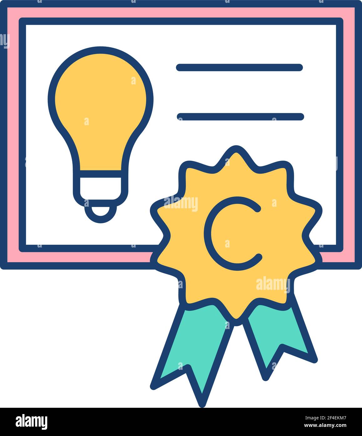 Quality certification RGB color icon Stock Vector Image & Art - Alamy