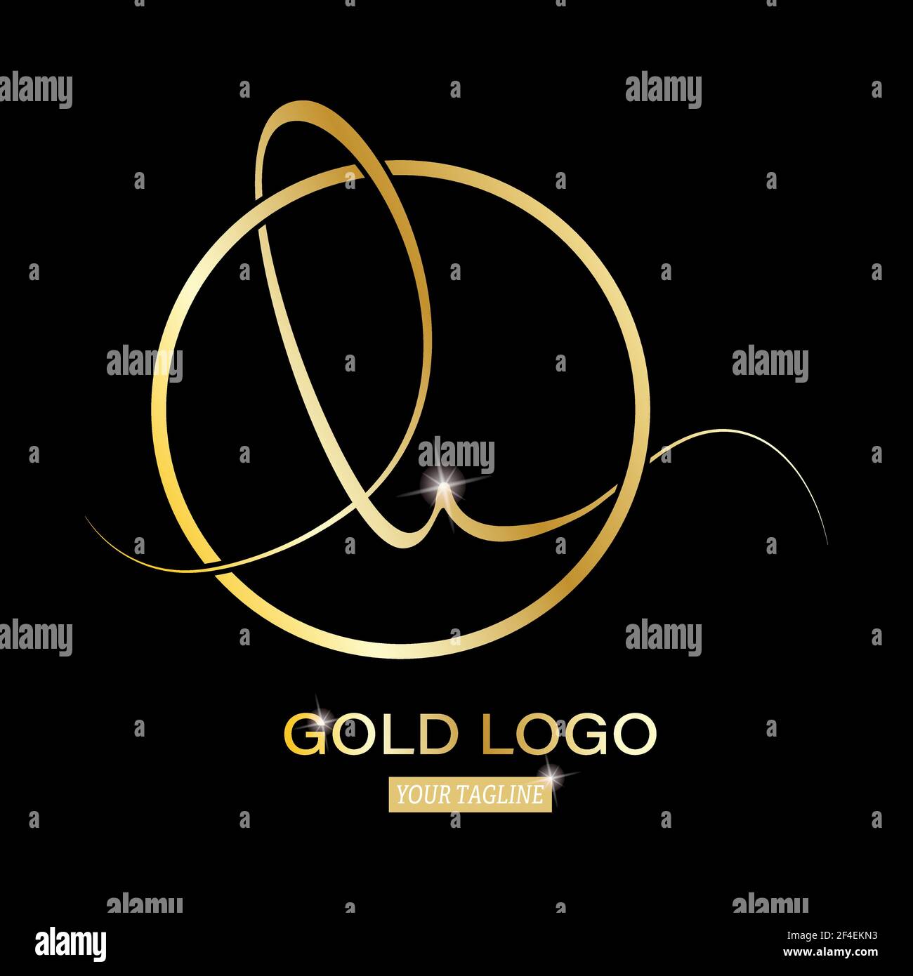 Lowercase letter H in a round frame. Vector template for logo, label ...