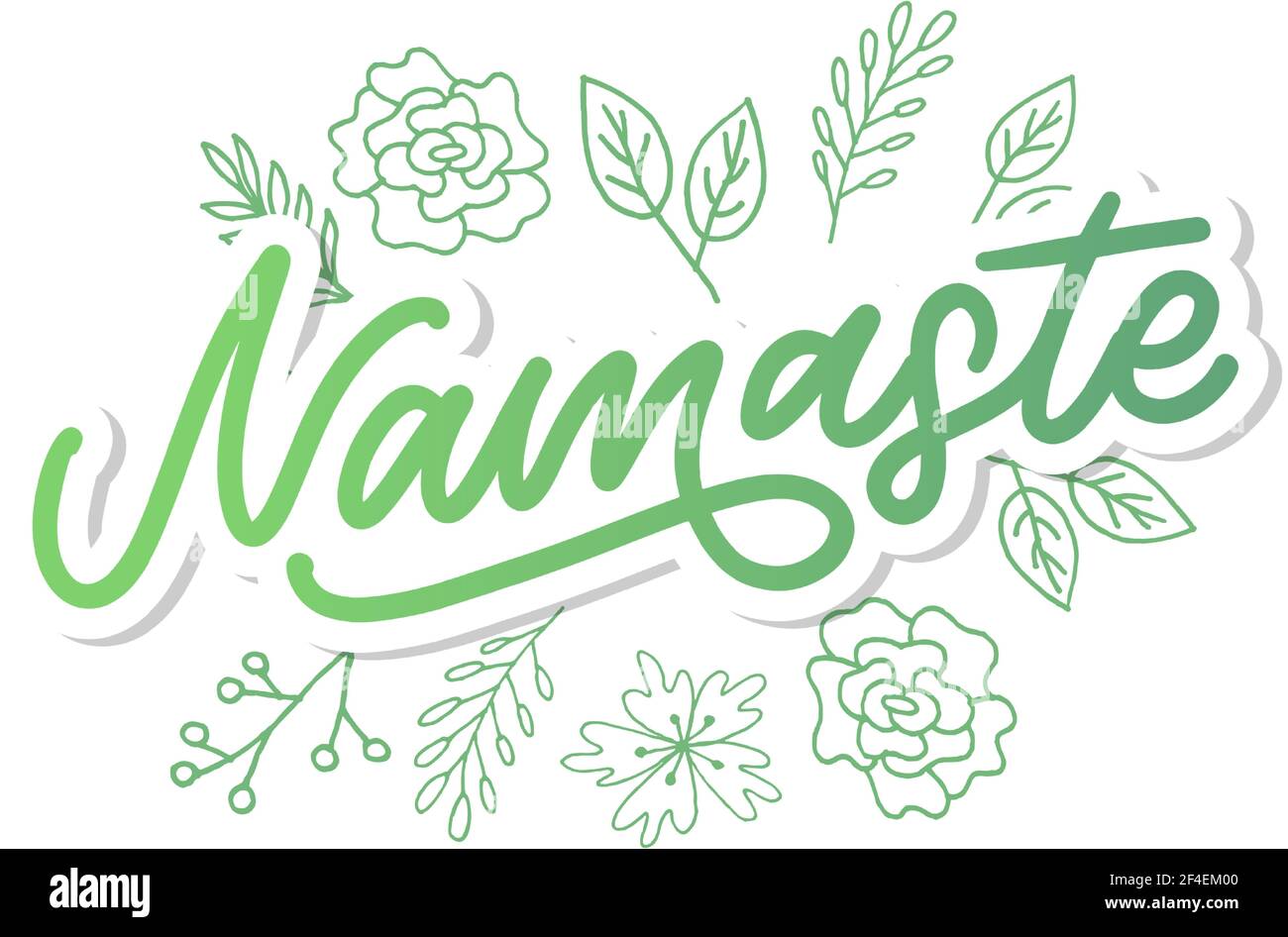 Indian Style Calligraphy