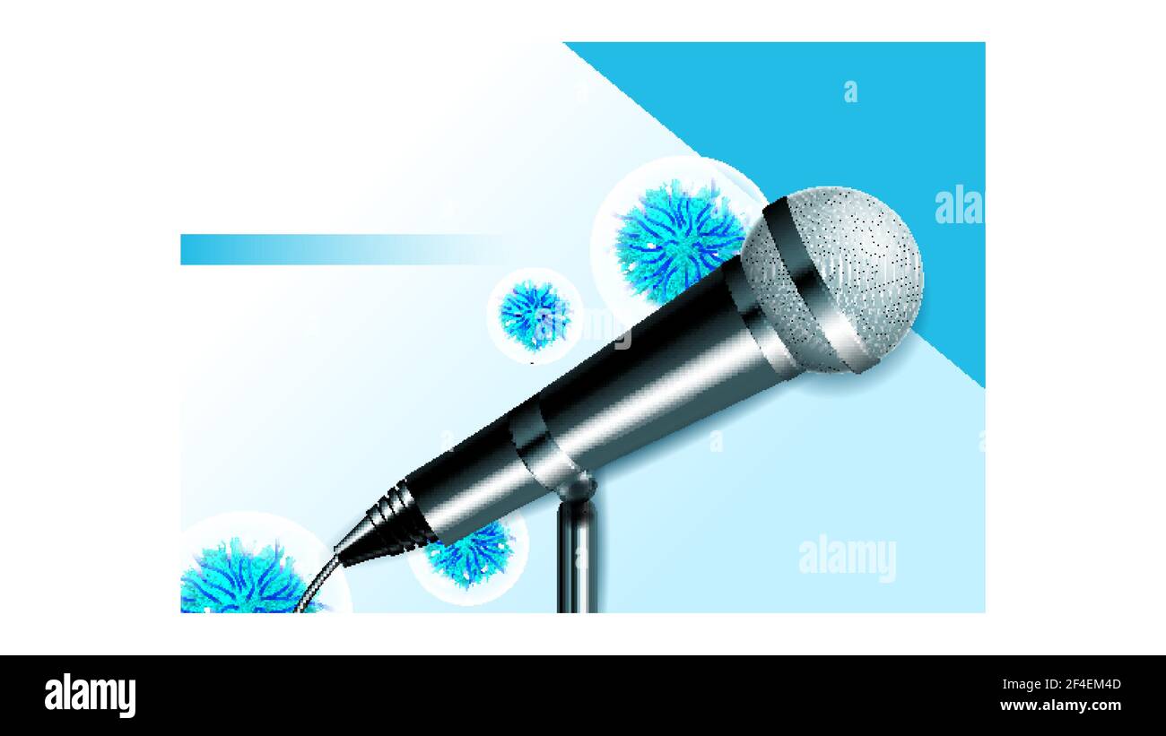 Medical Conference Creative Promo Banner Vector Illustration Stock ...