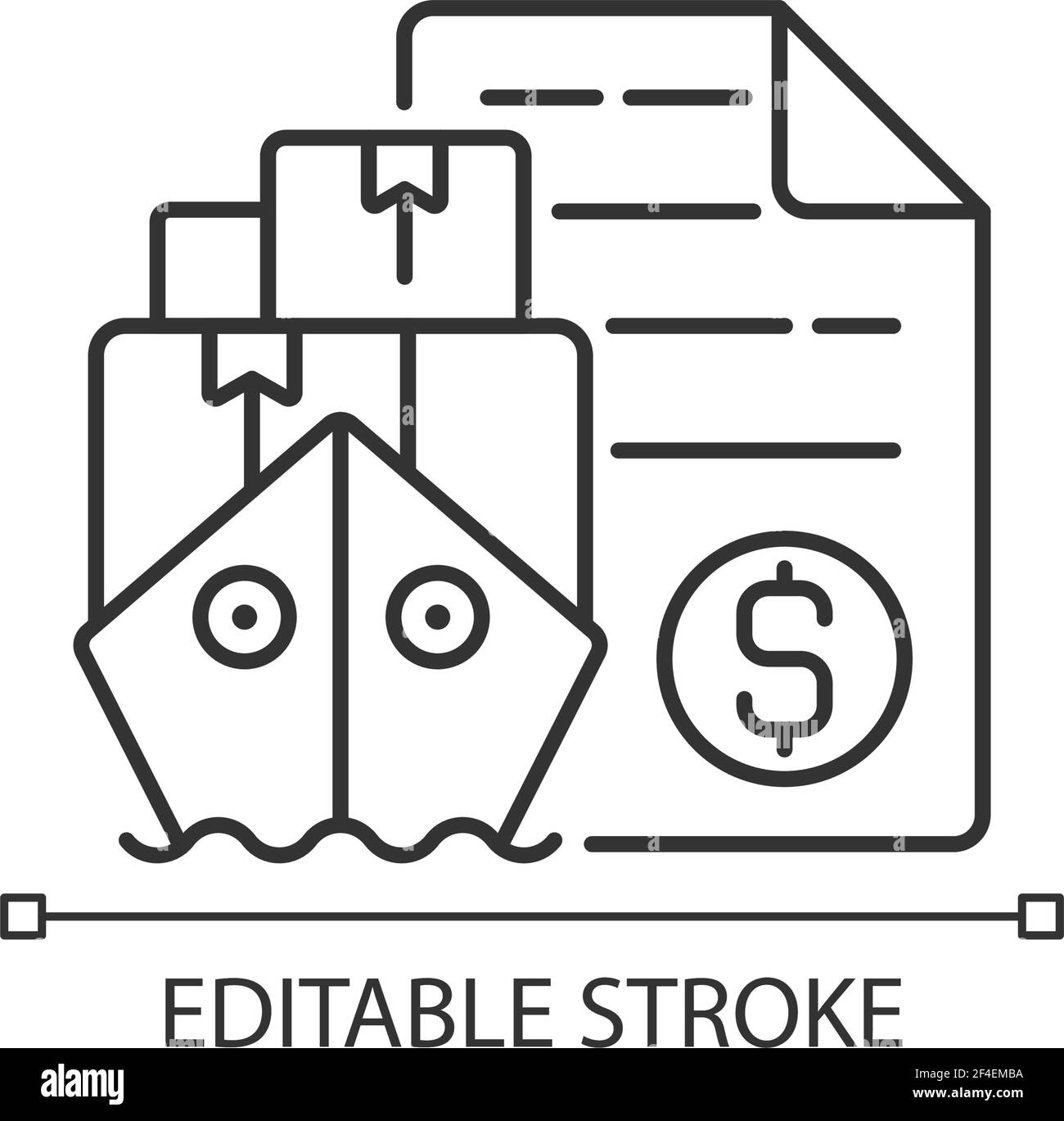 Freight brokerage Stock Vector Images - Alamy