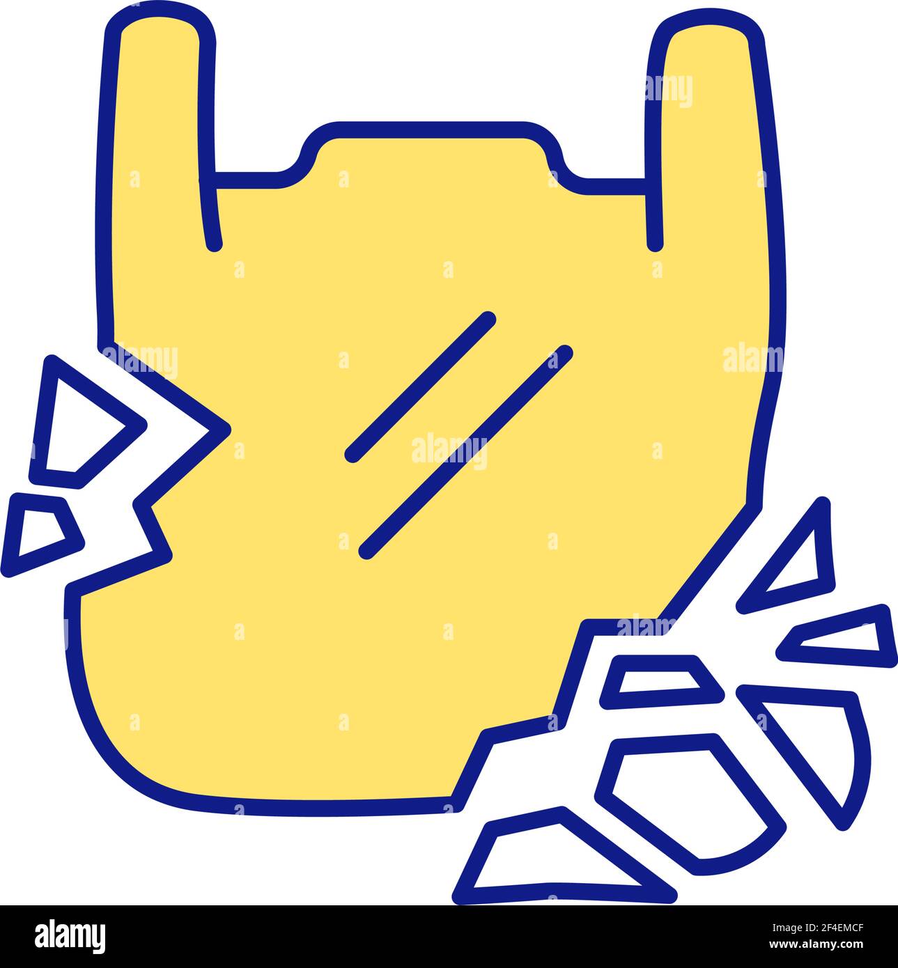 Microplastics RGB color icon Stock Vector Image & Art - Alamy