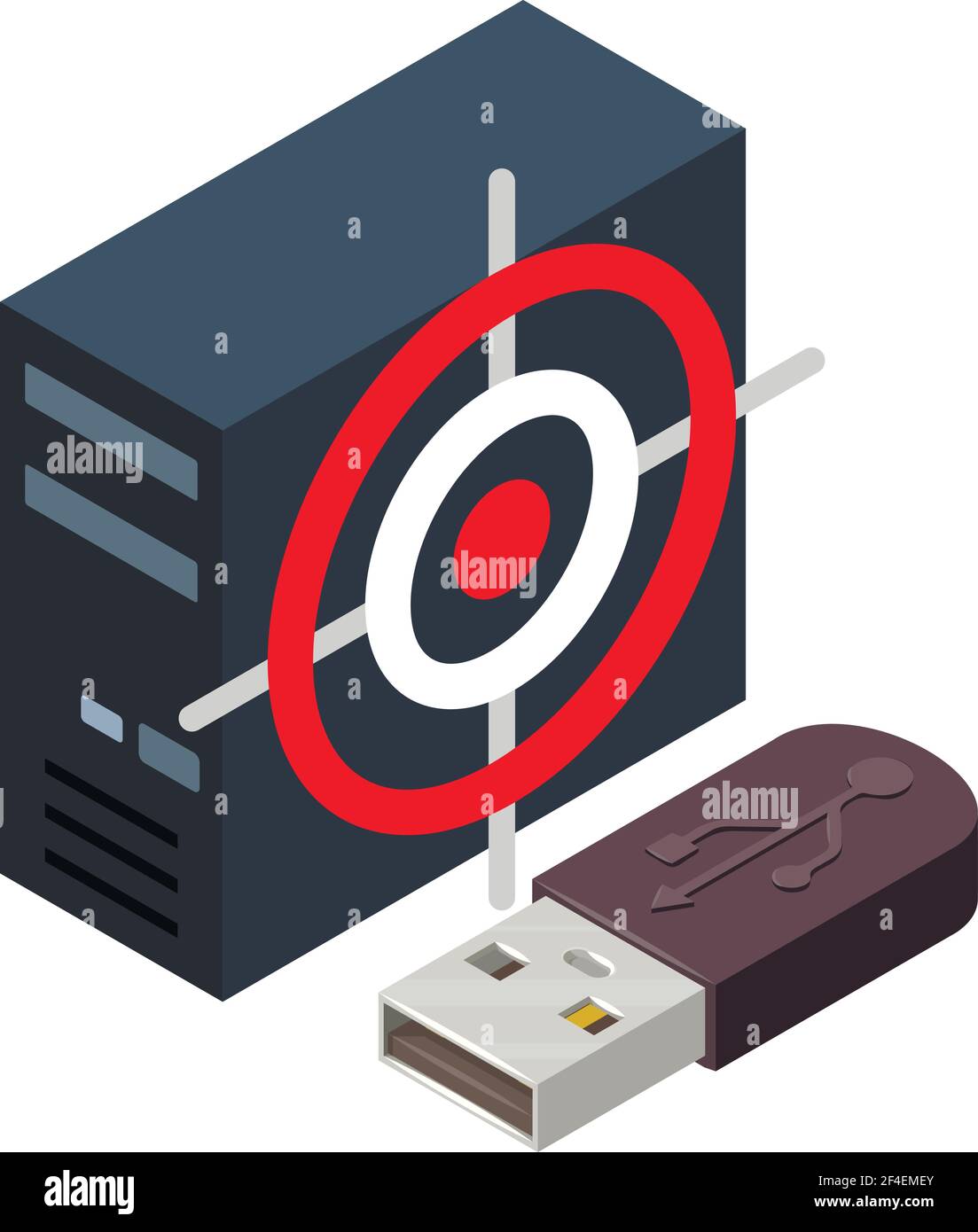 Information leakage icon. Isometric illustration of information leakage ...