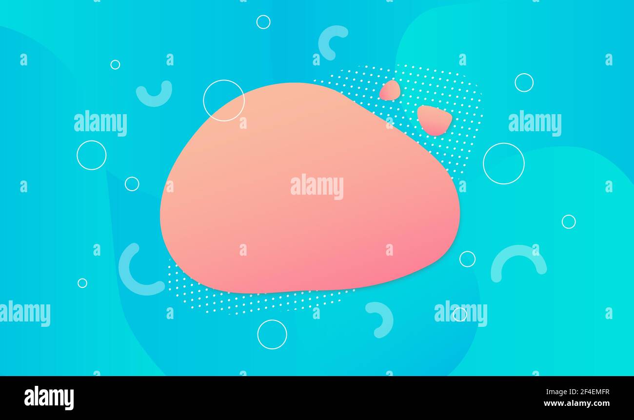 Abstract background with gradient shape. Wallpaper with pink liquid ...