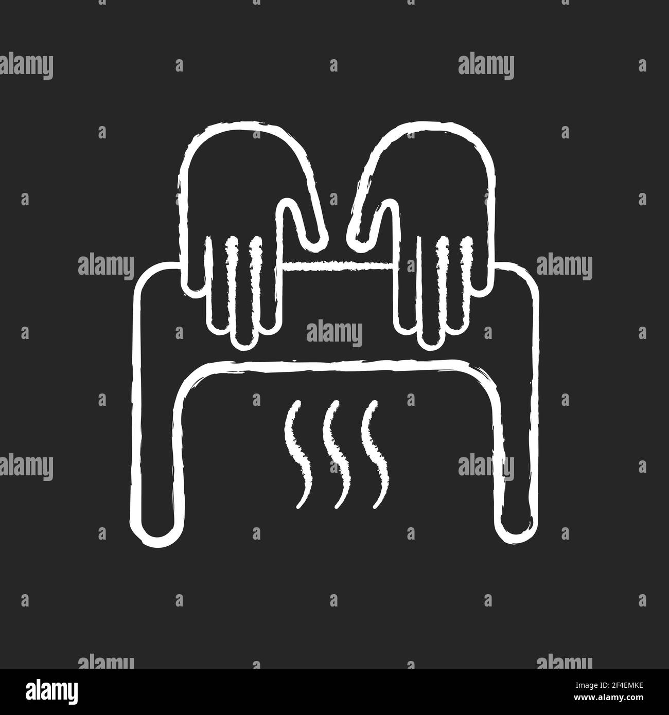 Hand dryer sign Black and White Stock Photos & Images - Alamy