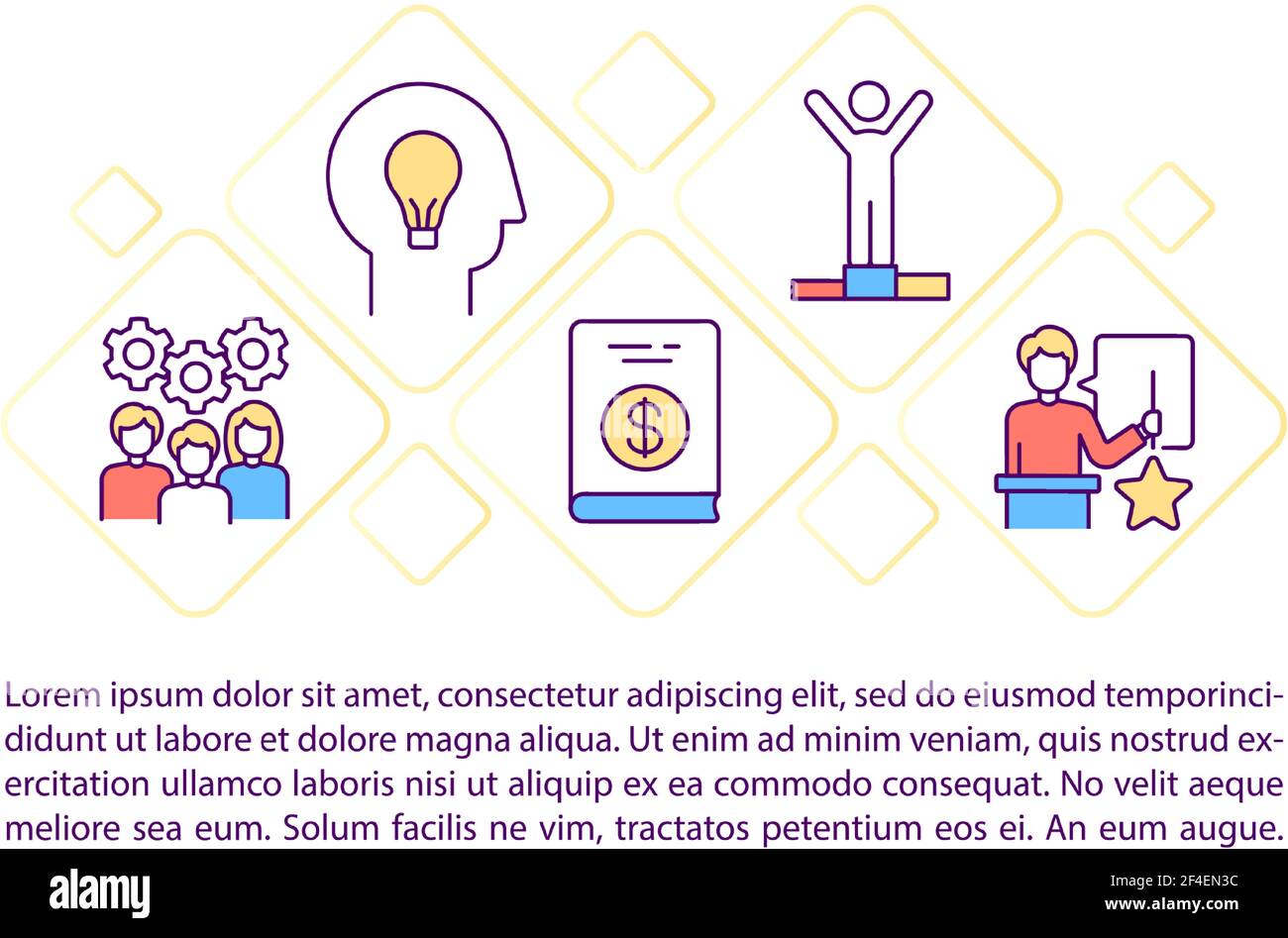 Motivational content concept icon with text Stock Vector Image & Art ...