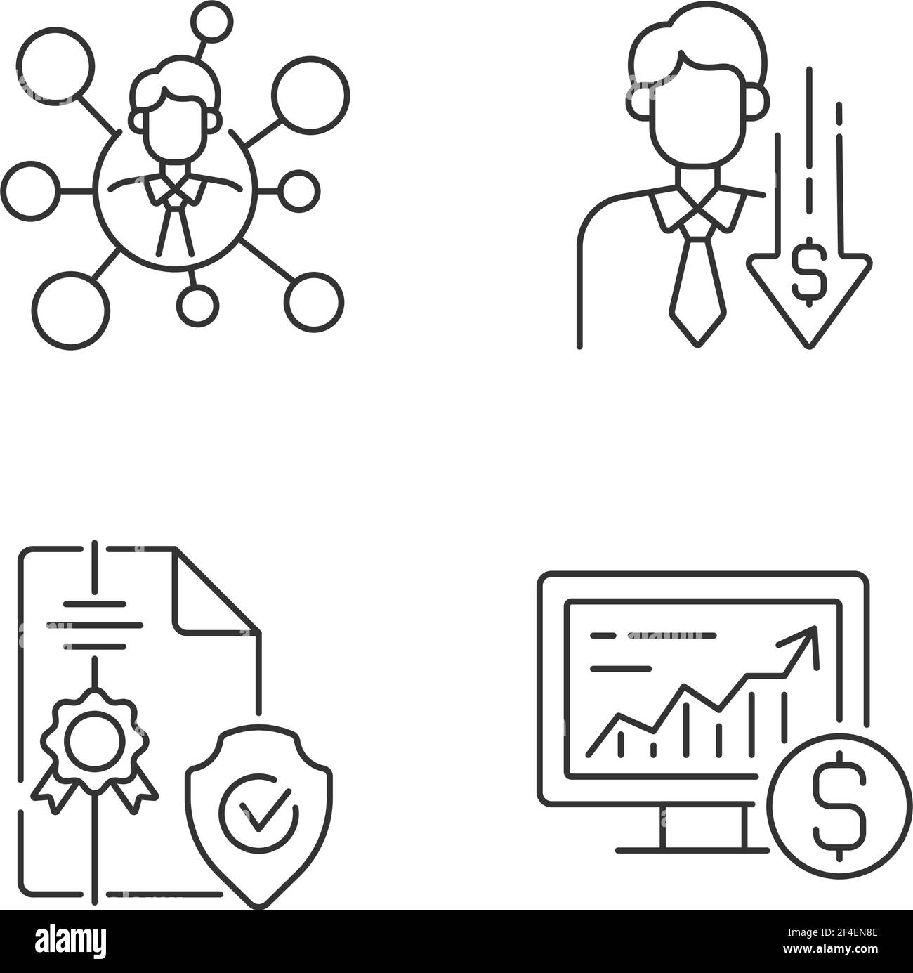 Insurance brokerage Stock Vector Images - Alamy