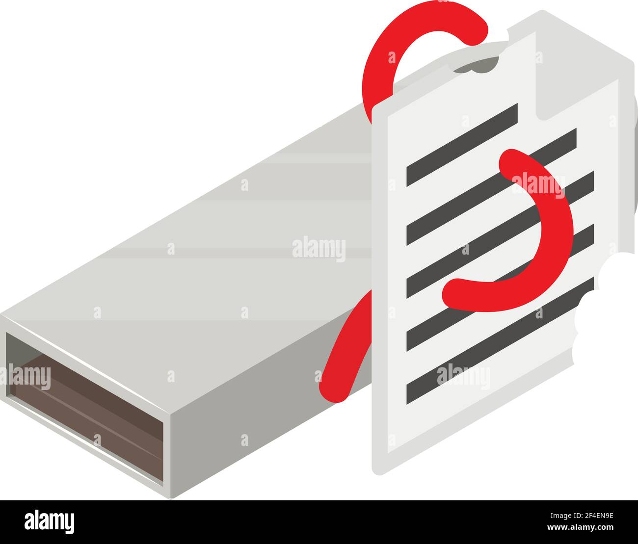 Worm attack icon. Isometric illustration of worm attack vector icon for ...