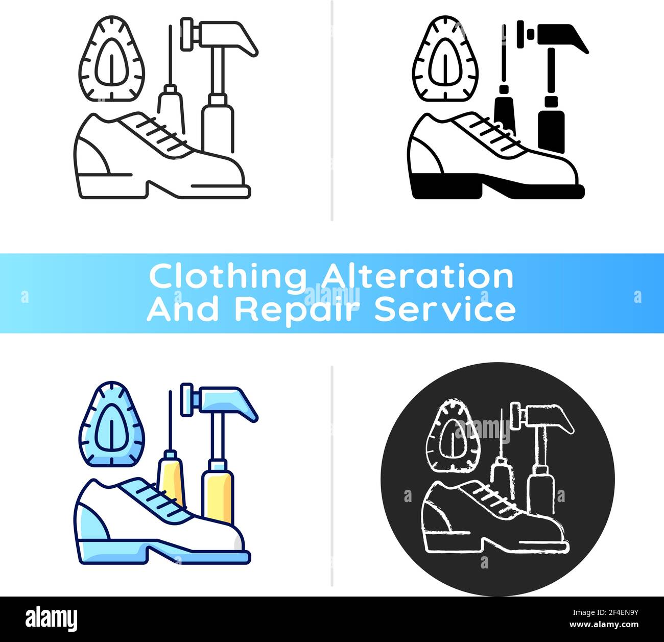 Foot restoration Stock Vector Images - Alamy