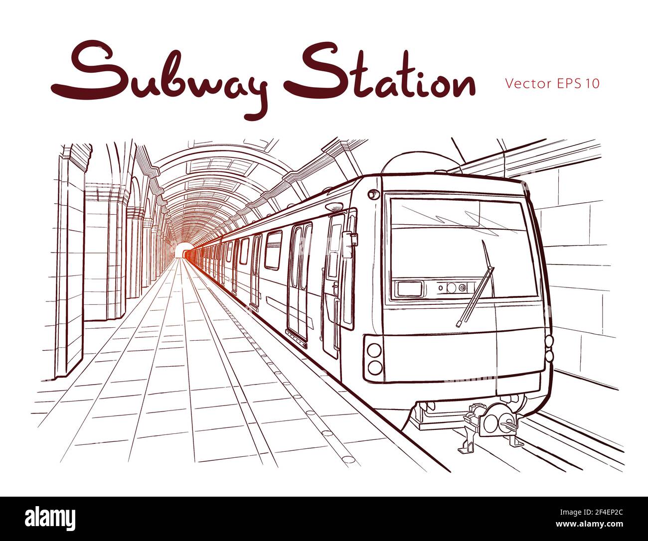 How To Draw A Subway Train