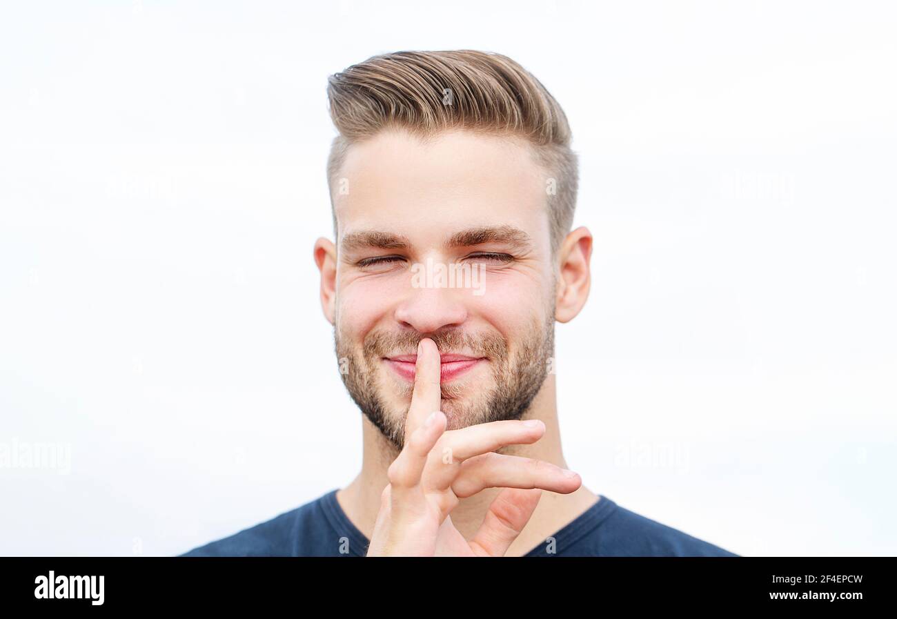 Shows silence sign hi-res stock photography and images - Alamy