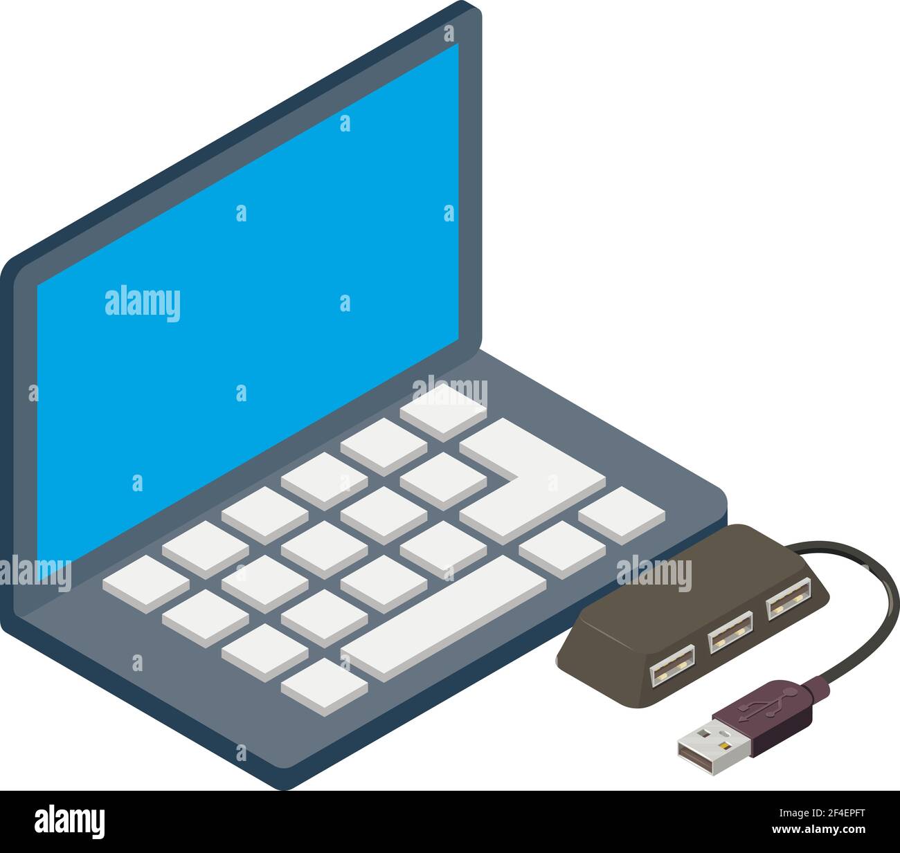 Hdmi splitter Stock Vector Images - Alamy