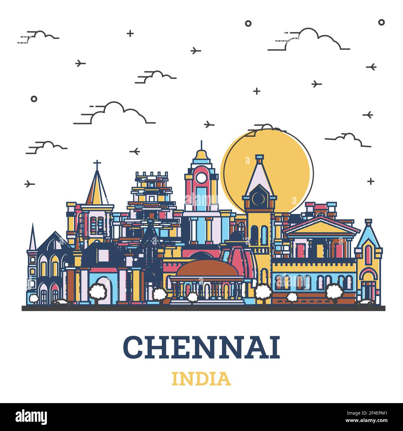 Chennai landmark buildings hi-res stock photography and images - Alamy