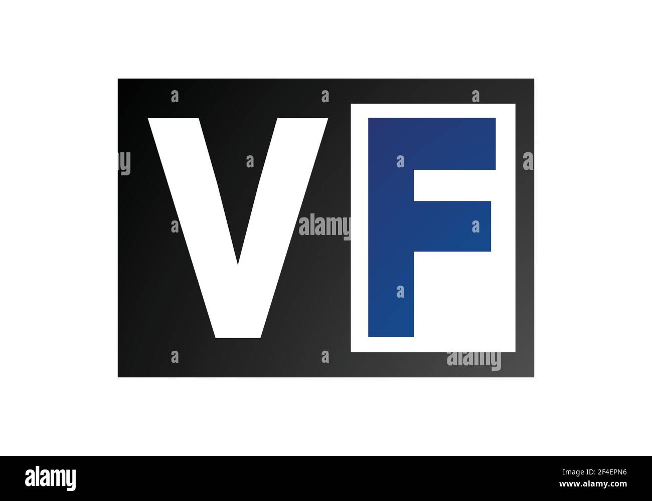 V F Letter Logo Design. Creative V F Letters icon vector Stock Vector ...
