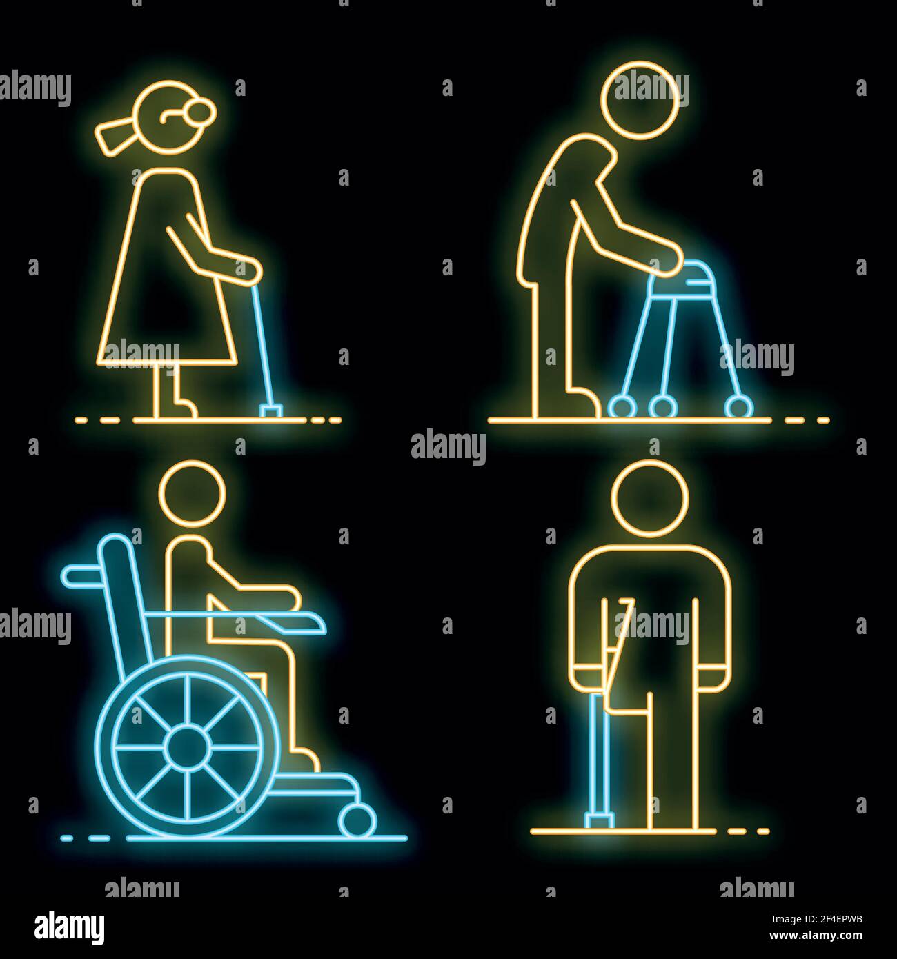 Invalid people icon set. Outline set of invalid people vector icons ... Invalid people icon set. Outline set of invalid people vector icons ...