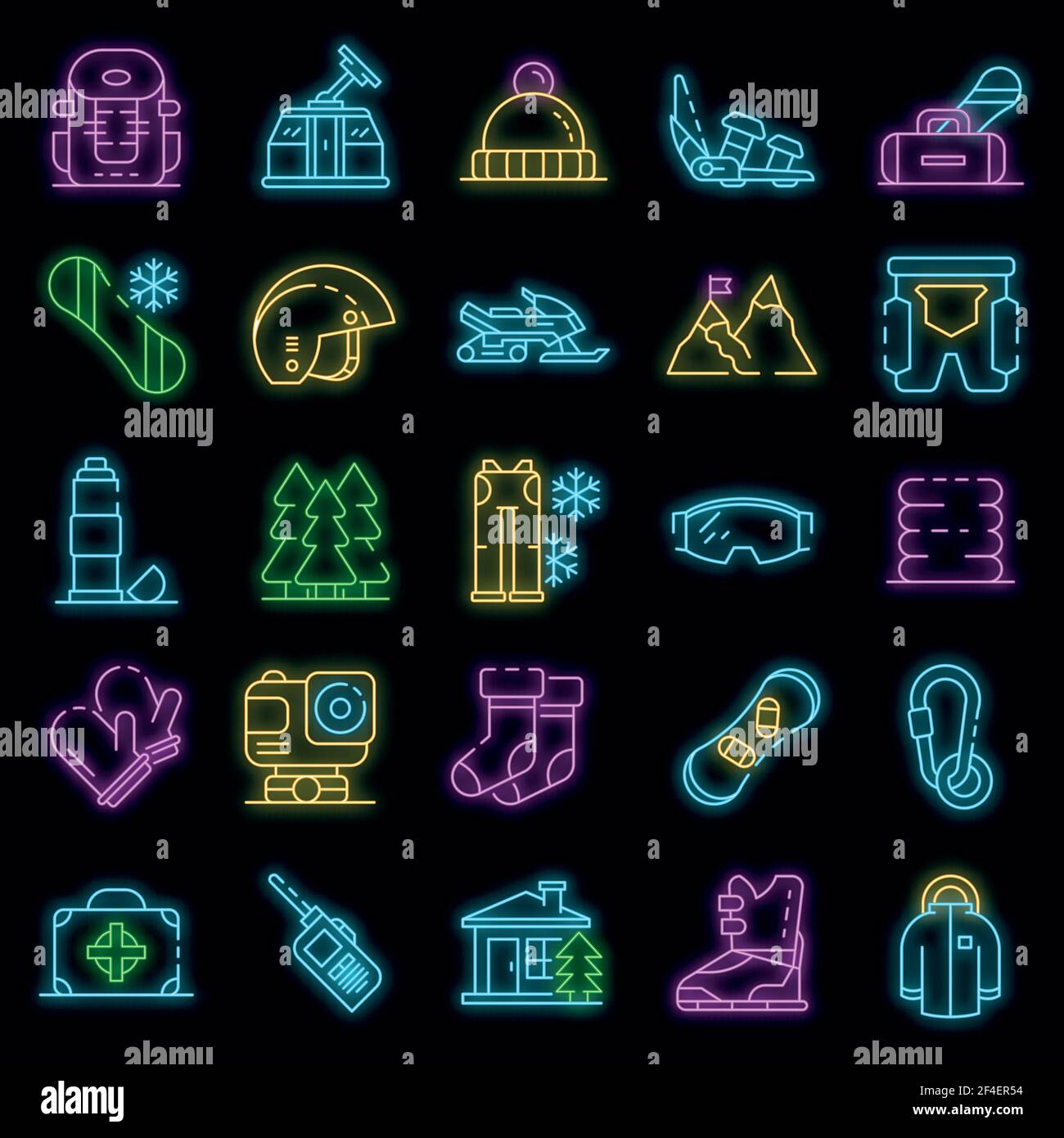 Sport sports neon silhouette outline hi-res stock photography and ...