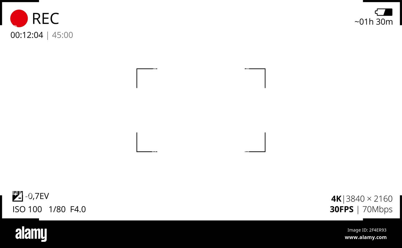 Viewfinder vector vectors hi-res stock photography and images - Alamy