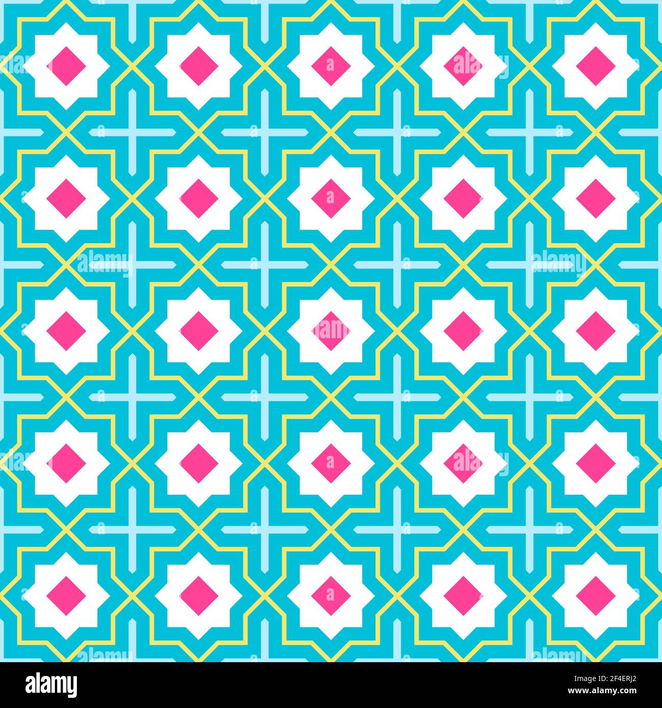 Modern Tangled Lattice Pattern inspired by traditional arabic geometry ...